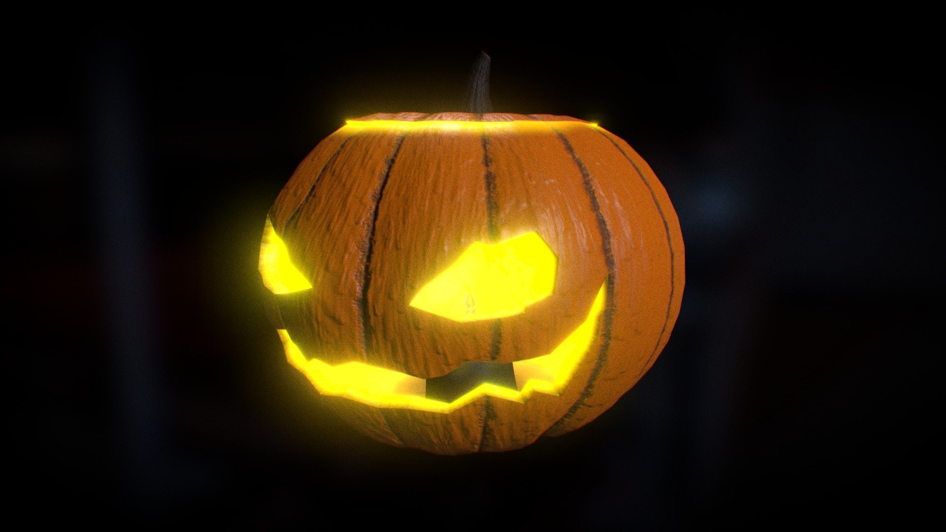 Carved Pumpkin - 3D model by Fikhra [ddc0cbb] - Sketchfab