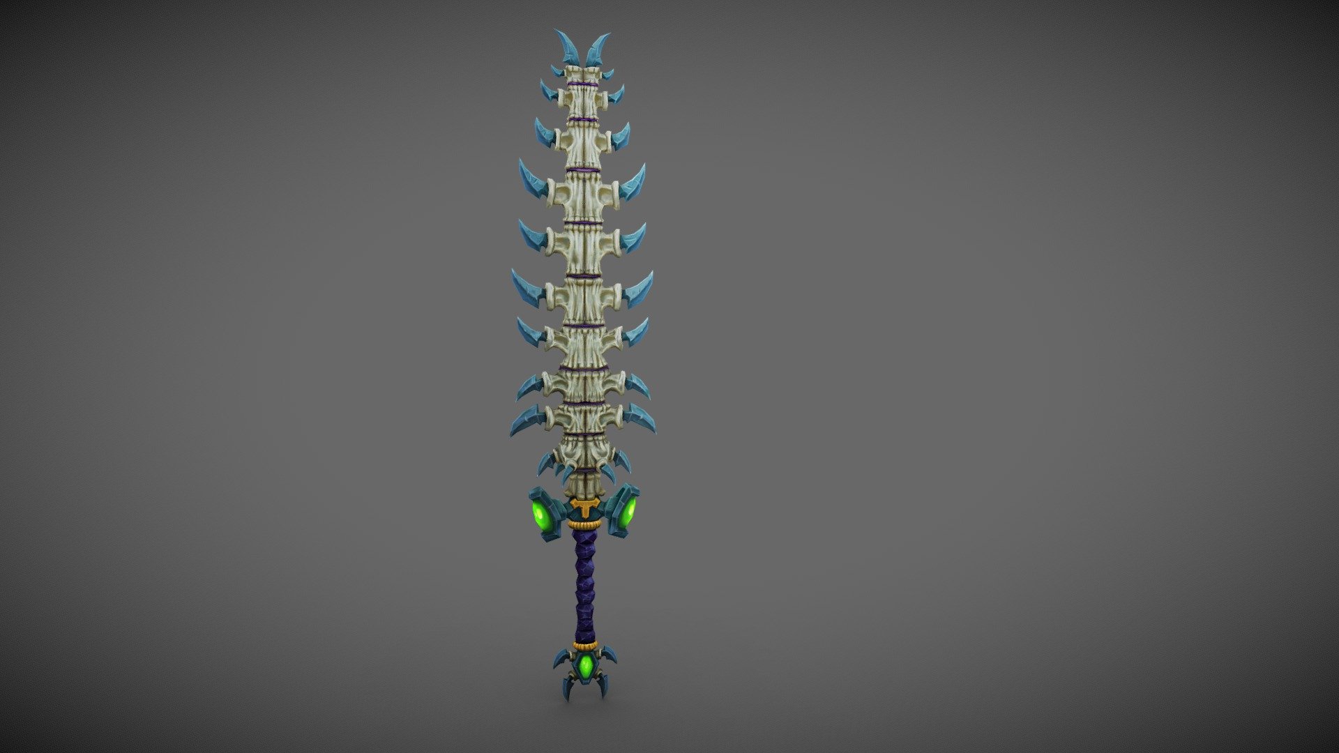 Bone_Sword - 3D model by SilverSnake [ddc1c23] - Sketchfab