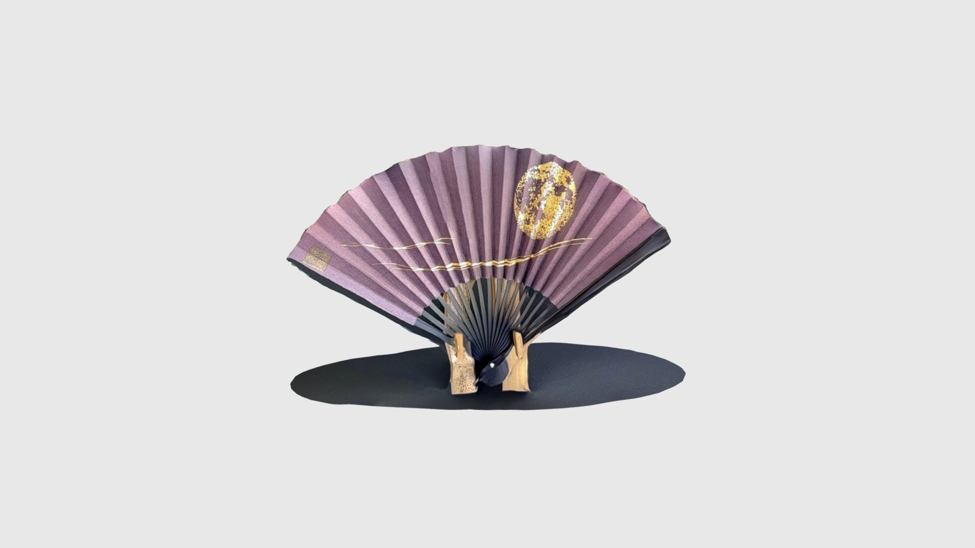 Folding fan - Download Free 3D model by deharix [ddc1e9d] - Sketchfab