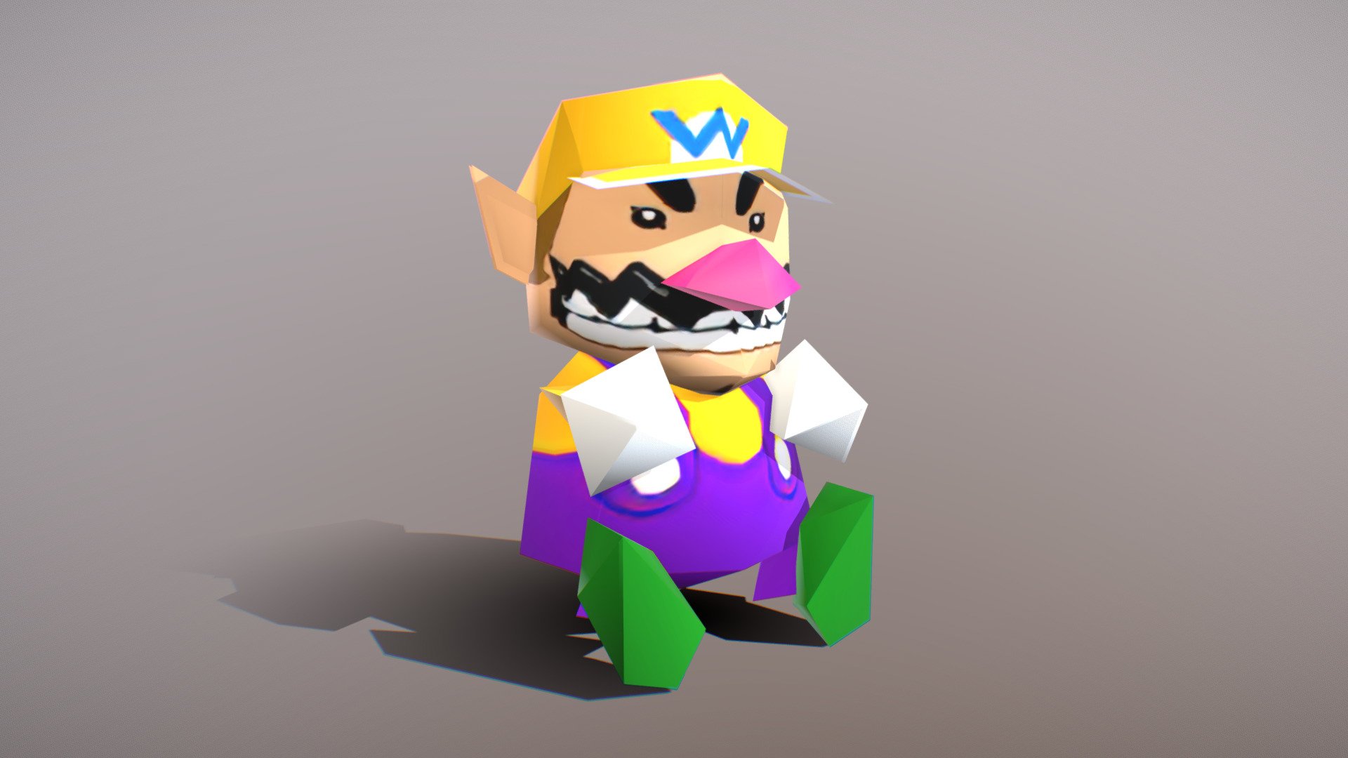 Wario Doll (Enhanced HD) - Mario Party - 3D model by Xenox Yingslix ...