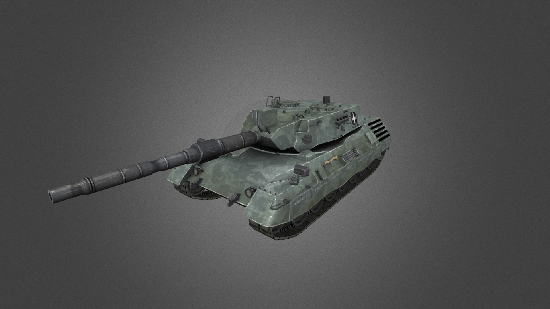 Leopard German Main Battle Tank - 3D model by CG Duck (@cg_duck ...