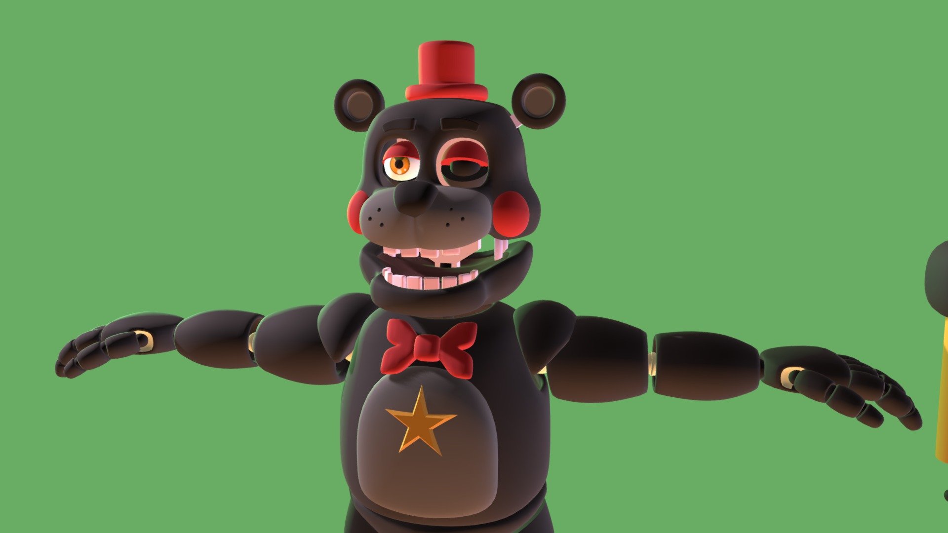Handicapped Bear By Luiz Craft327 FBX - Download Free 3D model by W_P ...