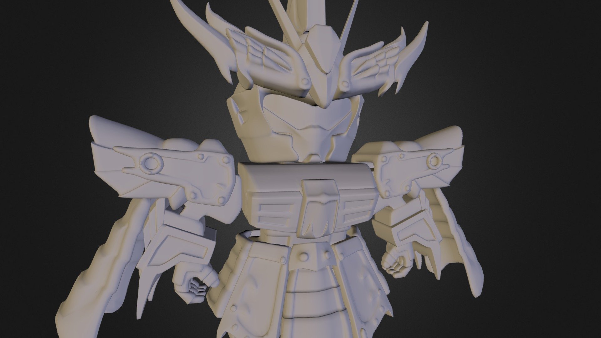 Cao Cao [Gundam] - 3D model by bomboaruzo [ddc5ef3] - Sketchfab