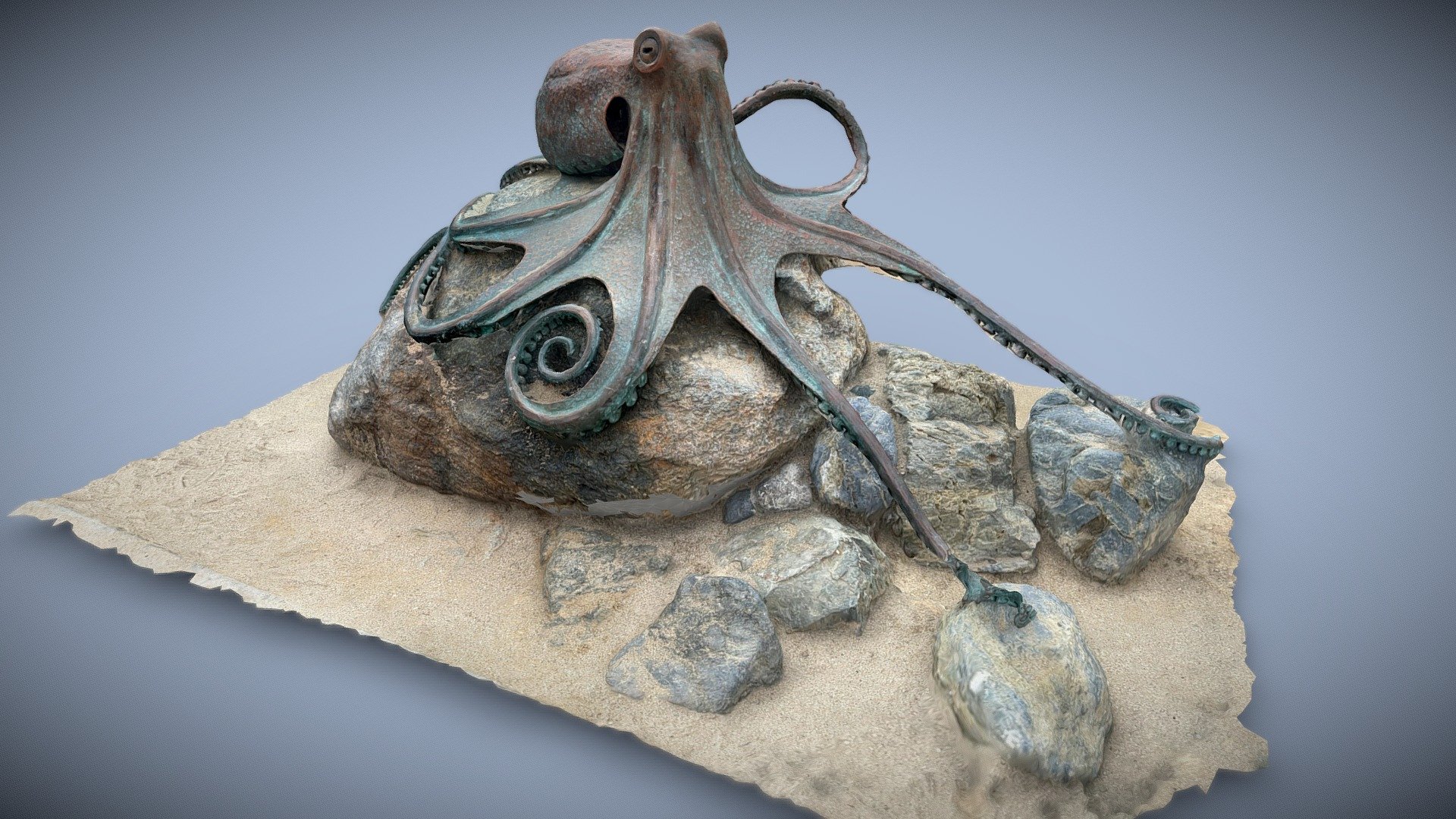 Tide Pool Kraken - Download Free 3D model by jtressle [ddc6a5b] - Sketchfab