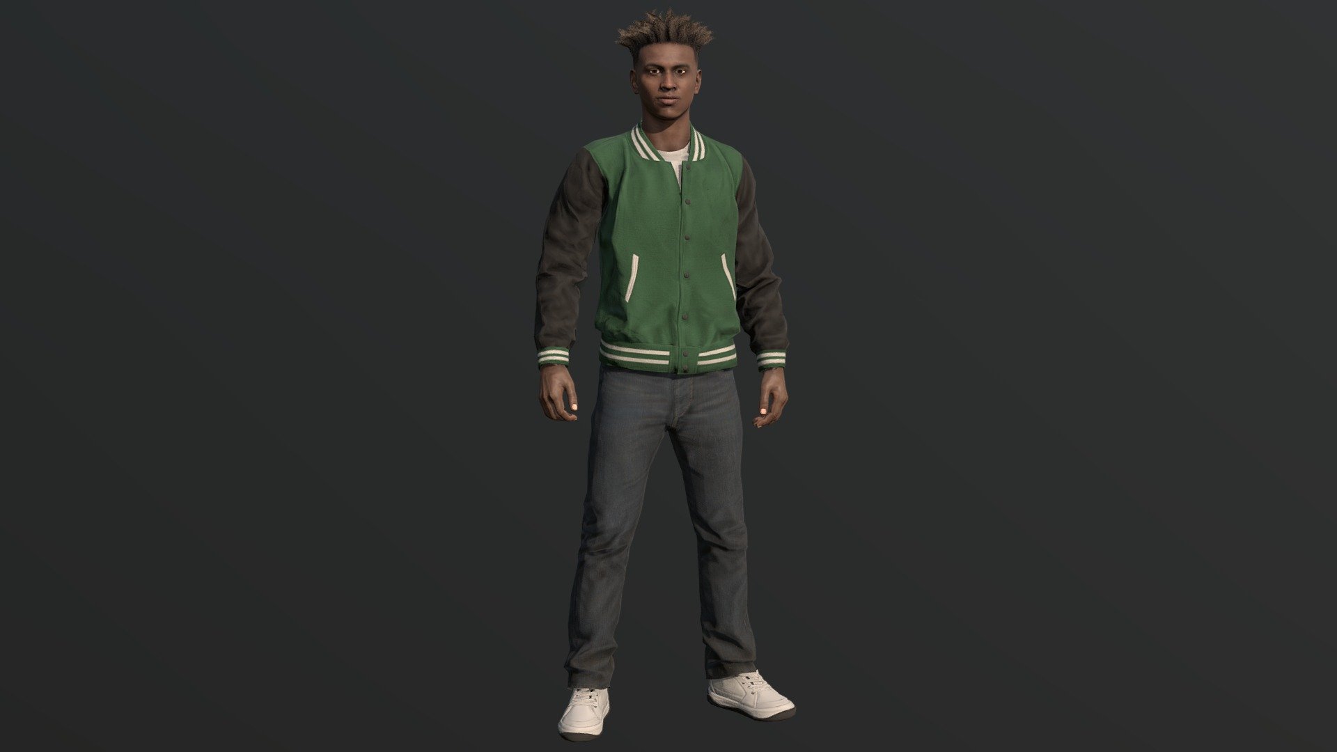 Athlete (Jock) PBR Game Ready - Buy Royalty Free 3D model by lidiom4ri4 ...