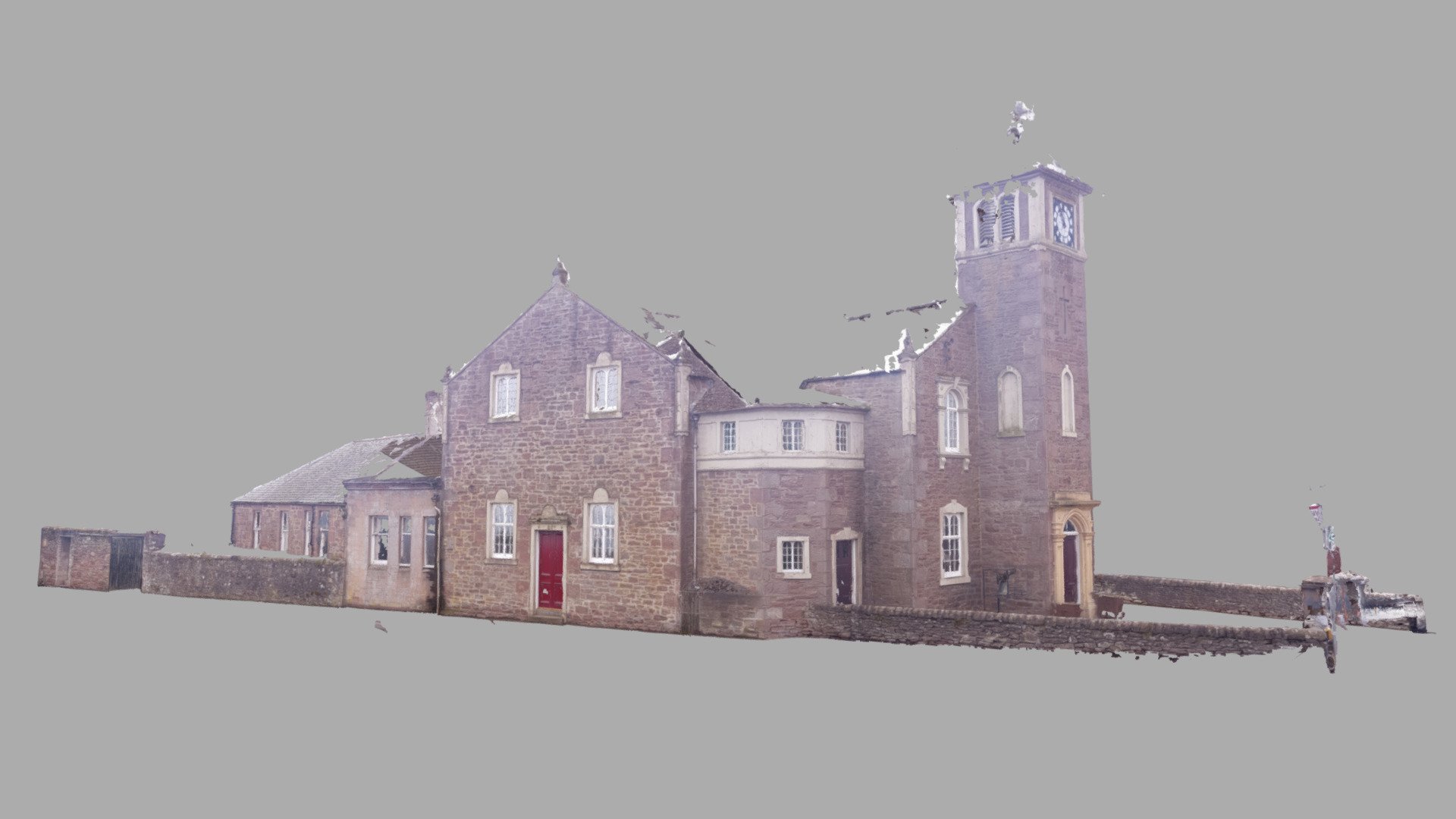 Scotland: Friockheim, Parish Church - 3D model by Daniel Muirhead ...