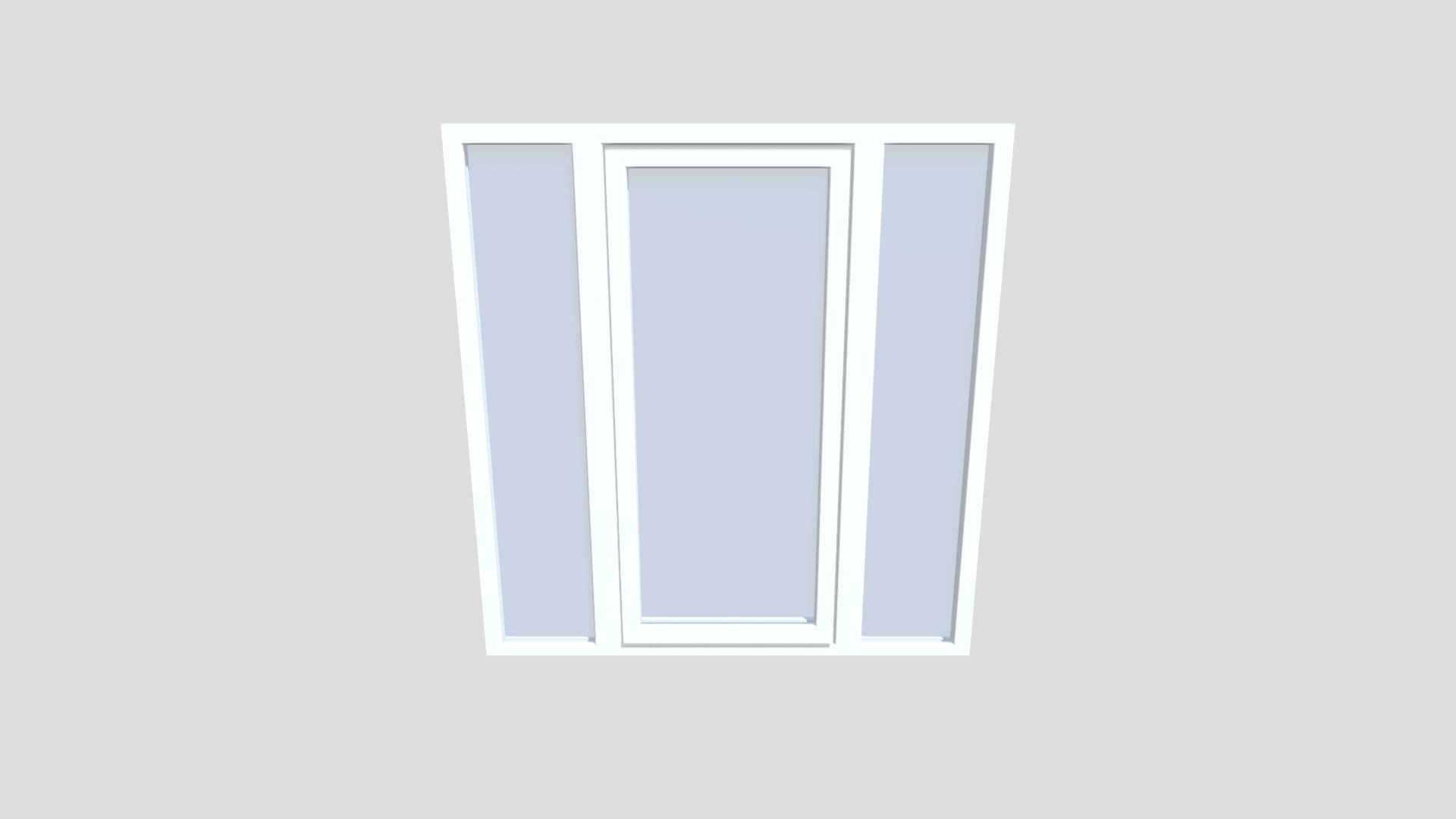 Zendow 5000 Neo Residential Door (R6 - Open In) - 3D model by bimstore ...