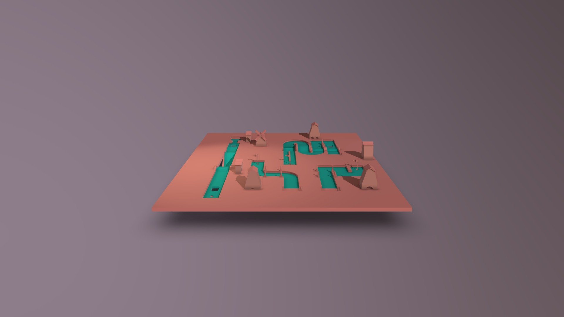 Low Poly Mini Golf Model - Download Free 3D model by BerBer0s [ddd04fc ...