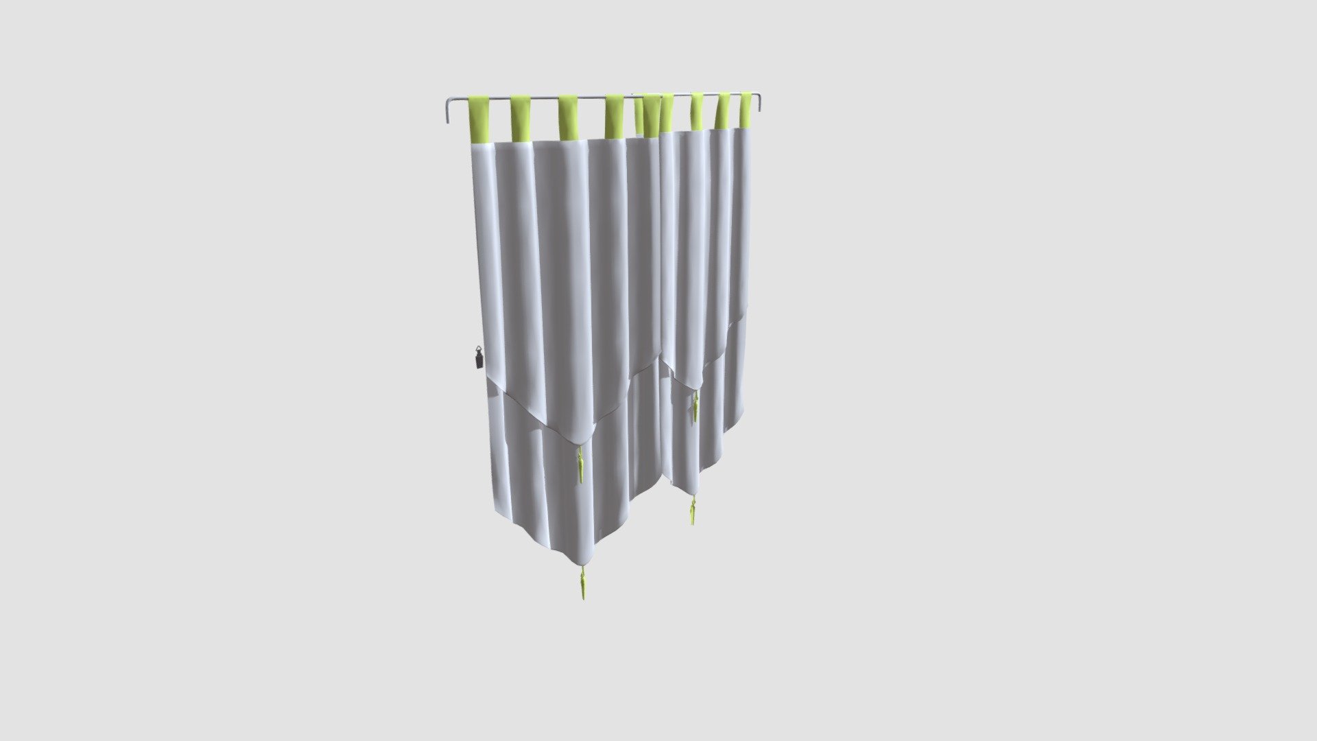 curtain - Buy Royalty Free 3D model by Evermotion [ddd1fd7] - Sketchfab ...