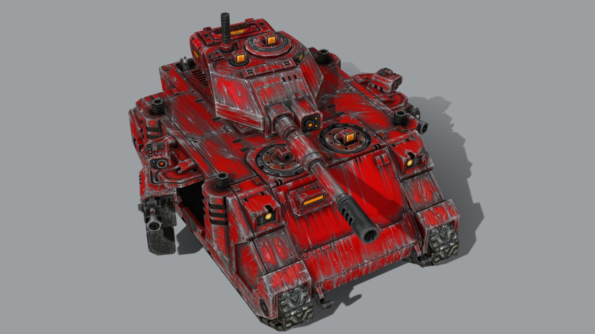 Blood Angels Predator Mk4c - 3D model by fedor (@fedor23sun) [ddd4919 ...