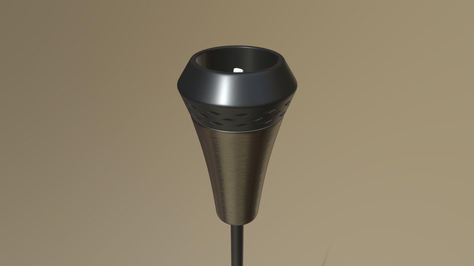 Metal Tiki Torch - Buy Royalty Free 3D model by Render at Night ...