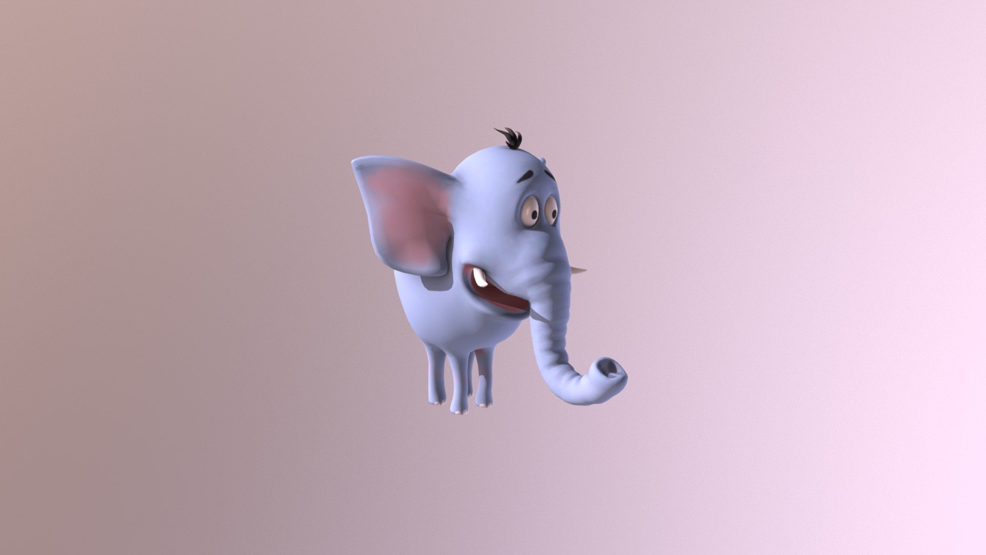 Elephant - 3D model by wendell [ddd635d] - Sketchfab