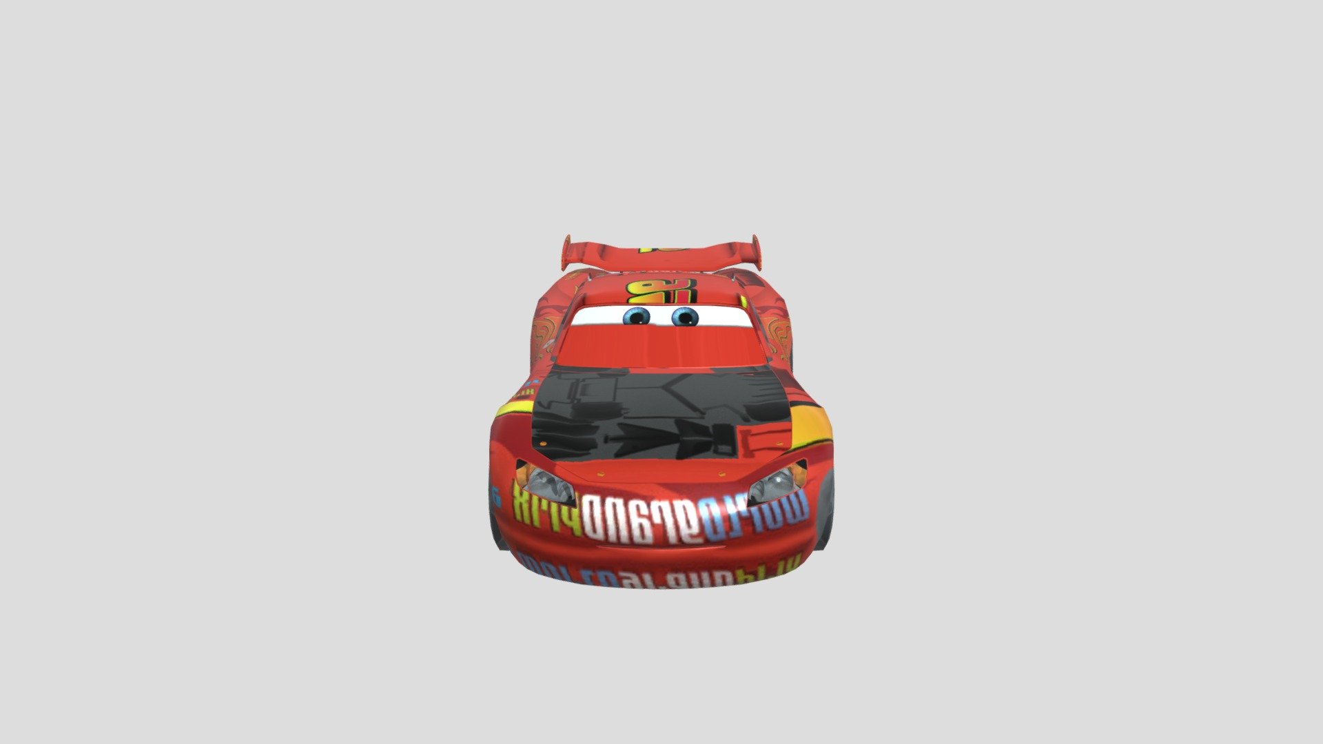 Messed up lightning-mcqueen - 3D model by s9313231 [ddd7bfc] - Sketchfab