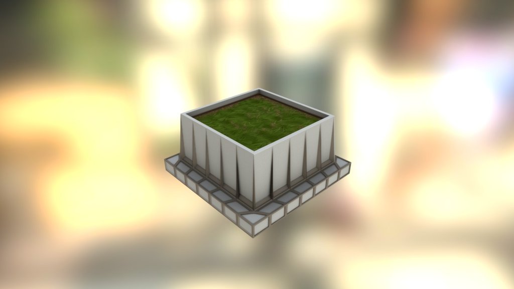 Low Poly Plant Pot - 3D model by StanislavBotev [ddd80ec] - Sketchfab