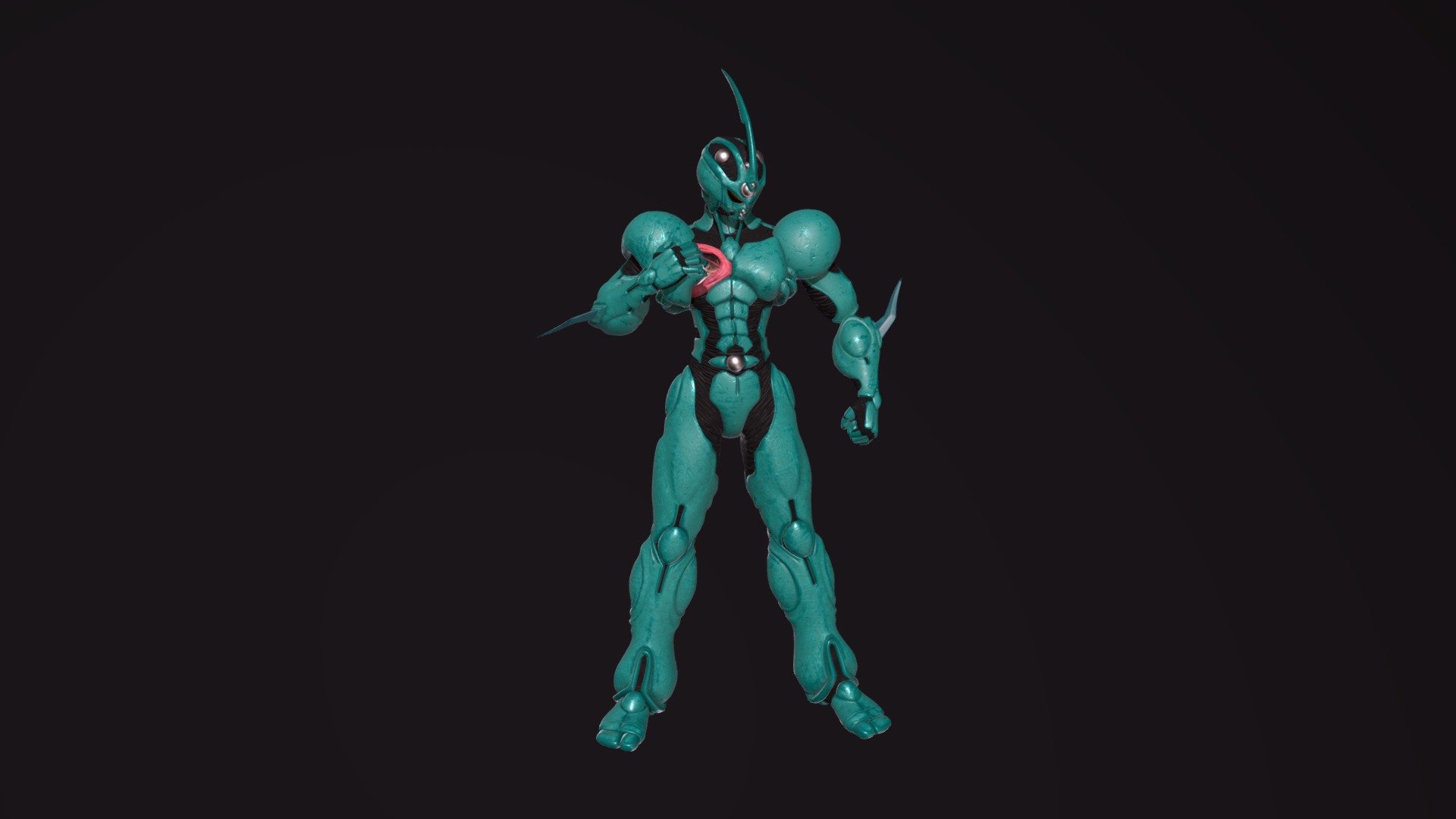 Guyver - 3D model by allenangle [ddd8806] - Sketchfab
