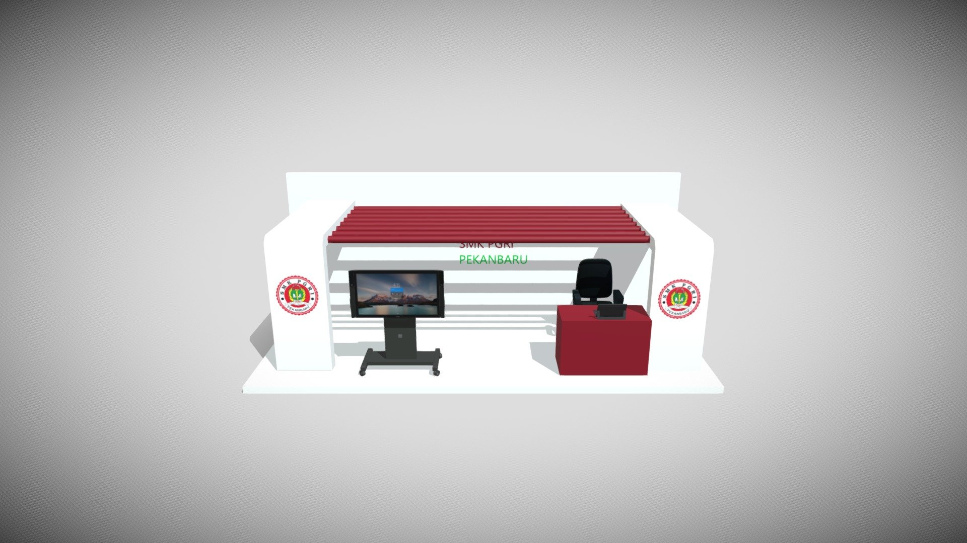 Booth - 3D model by hengkisetiawan7 [ddd8bbe] - Sketchfab