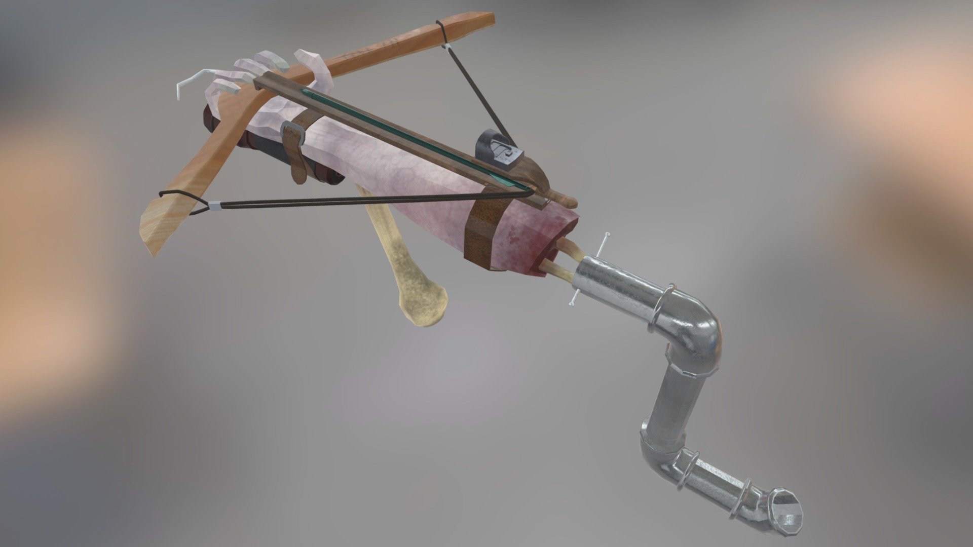 Crossbow but it's an arm - 3D model by Genesis Laboy (@genesislaboy ...