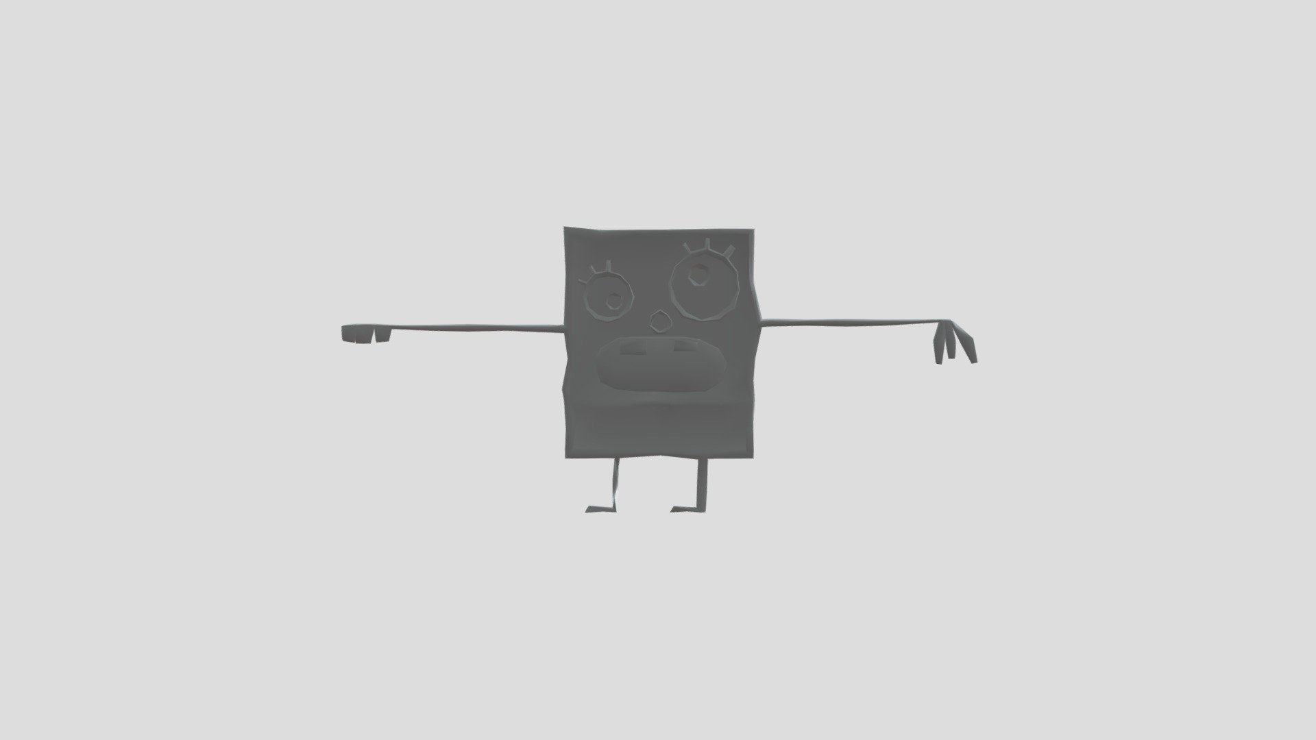DoodleBob - Download Free 3D model by abjudisch2002 [ddd9970] - Sketchfab