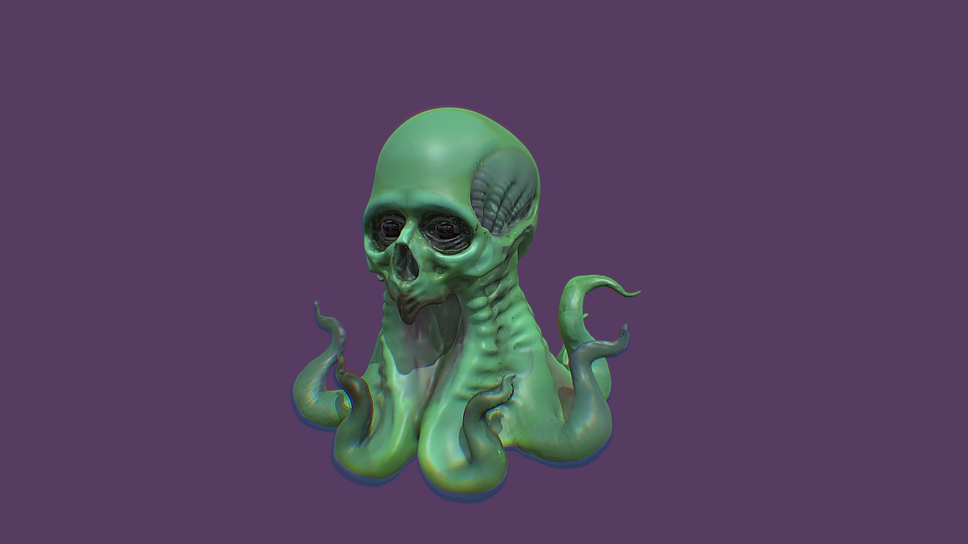 cthulhu skull - 3D model by Ulrik_Selvik (@Nemi66) [ddd9ba6] - Sketchfab