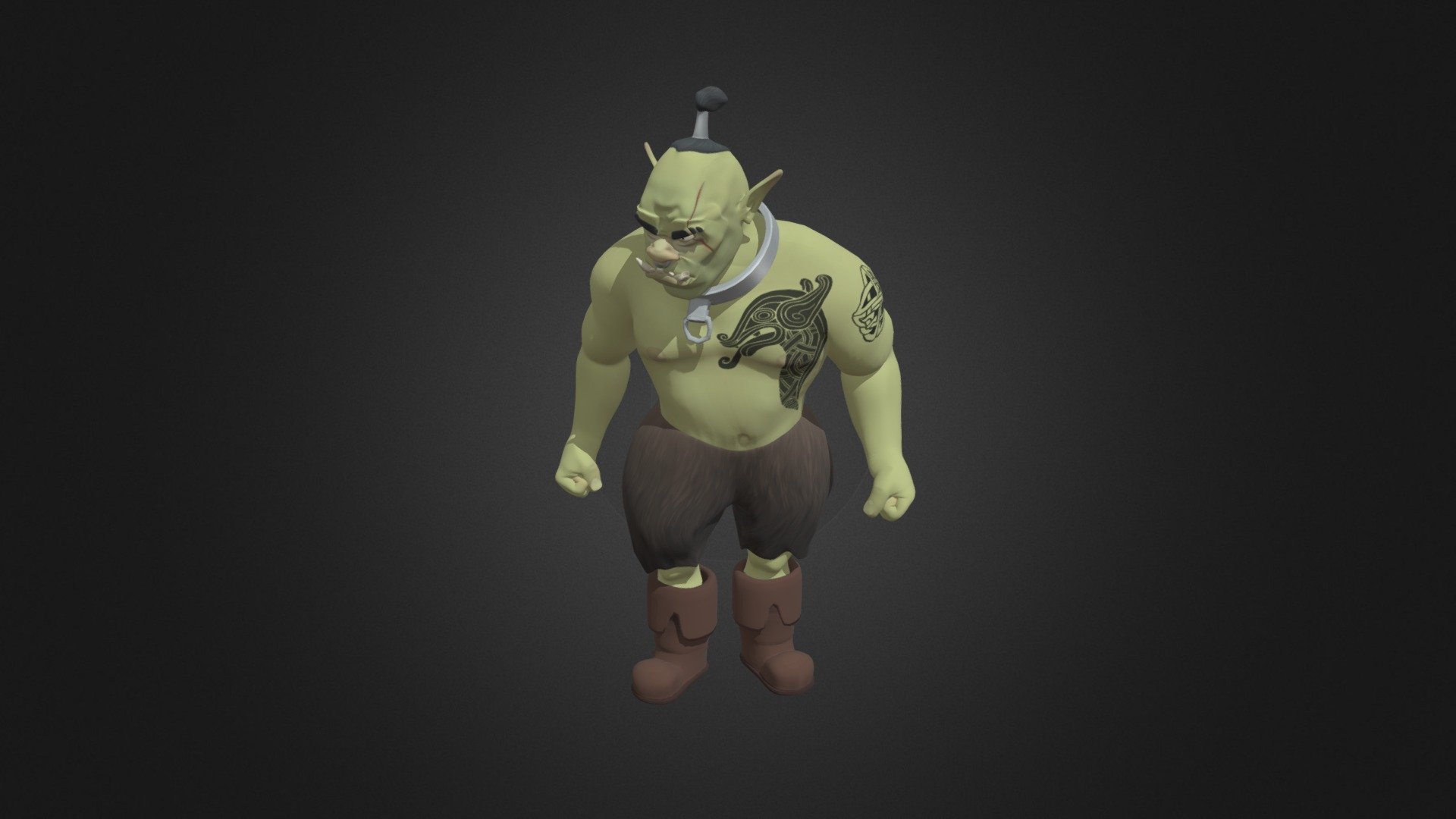 Orc - 3D model by parrsil [dddada3] - Sketchfab