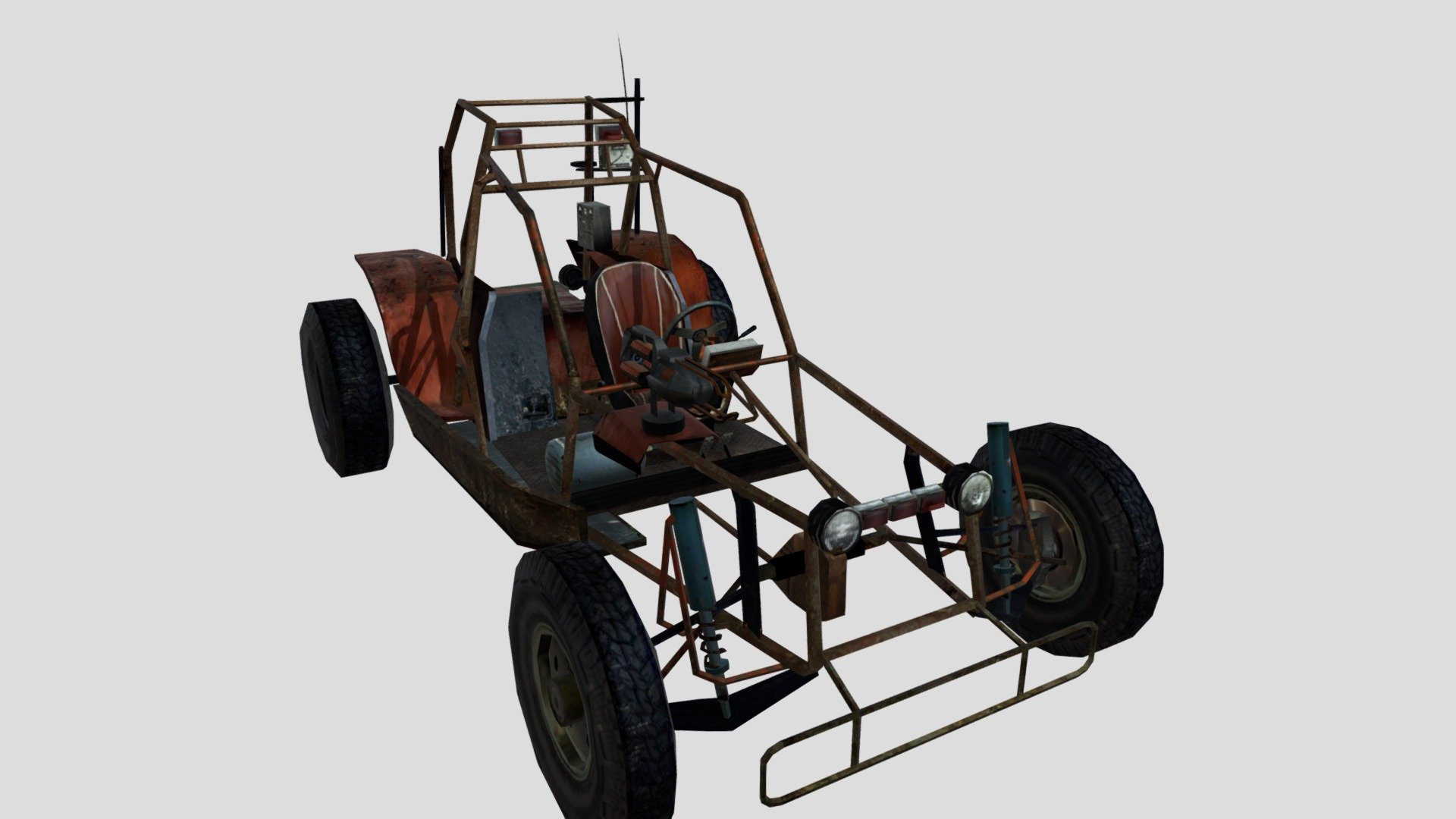 PC Computer - Half- Life 2 - Scout Car - Download Free 3D model by U.A ...