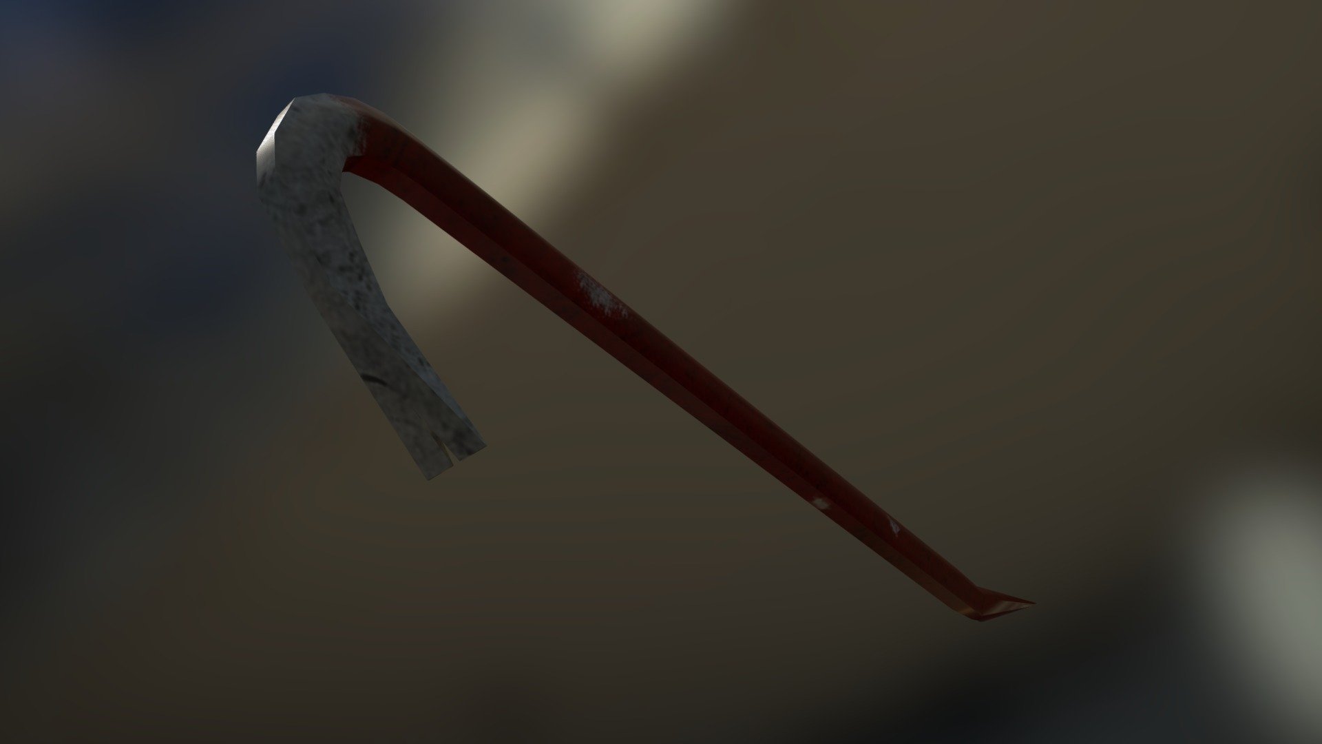 Crowbar - 3D model by MattAtPoly (@seatomg1) [dddbb25] - Sketchfab
