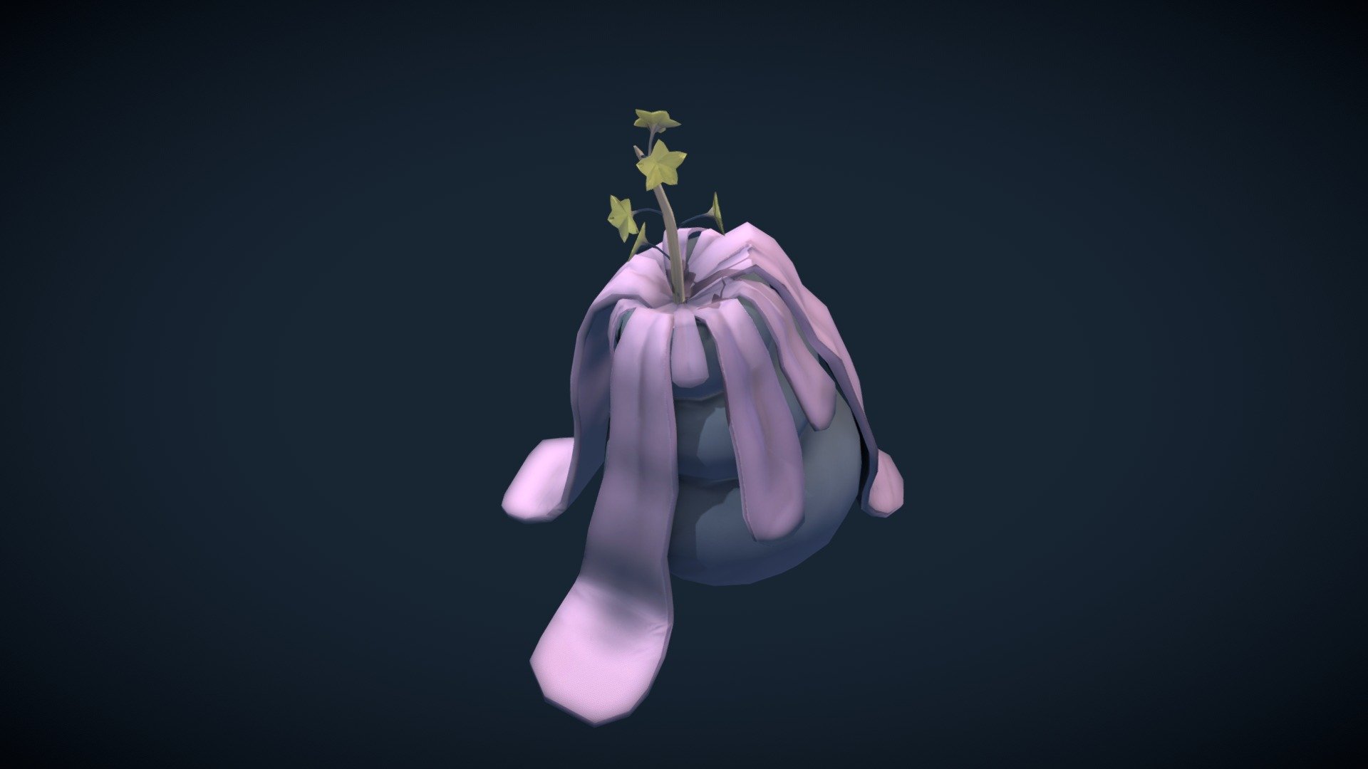 EA_Pflanze_Stern - 3D model by ariana_dietzel [dddc659] - Sketchfab