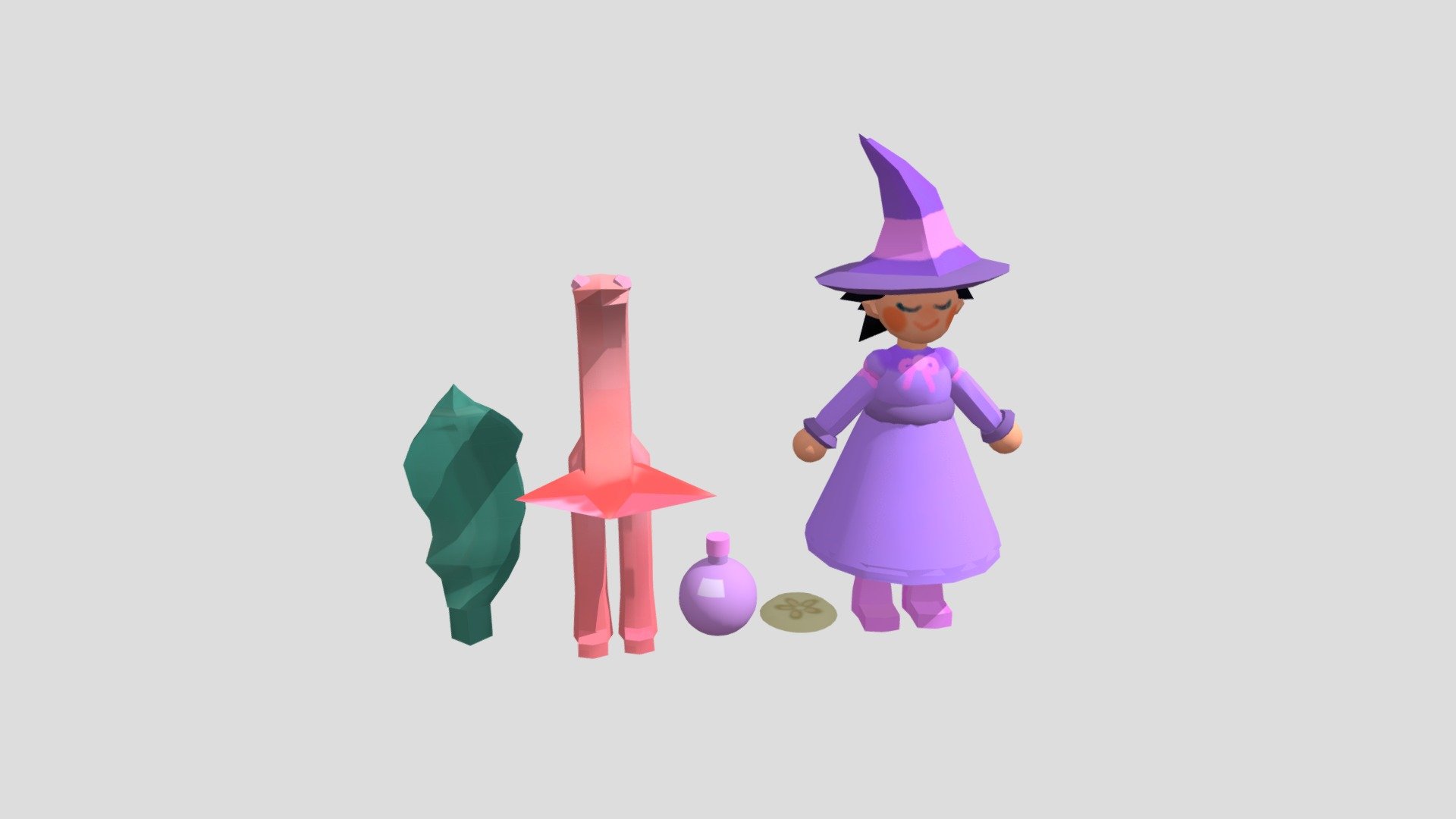 five - 3D model by lavenderthumbtack [dddd005] - Sketchfab