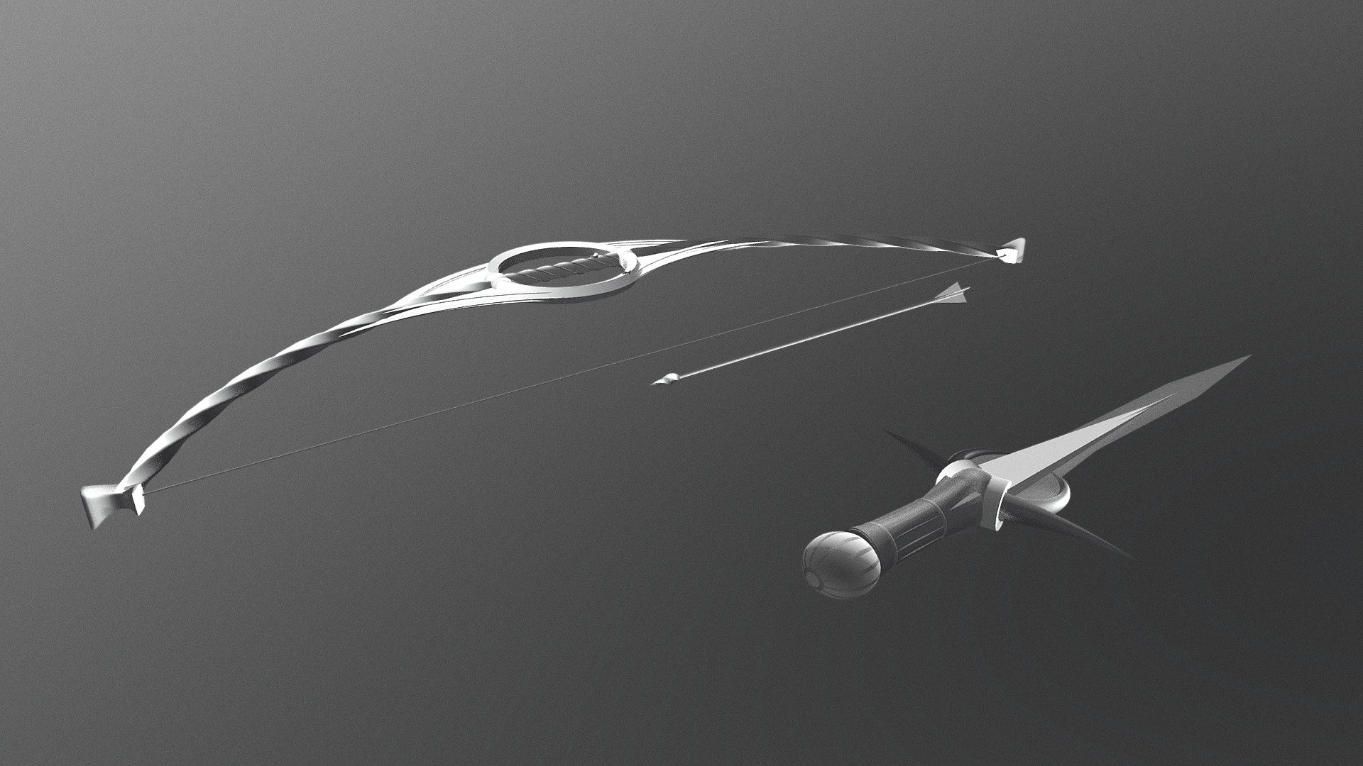 Light Disc Bow - 3D model by Nikolas.Blaha [ddde0b5] - Sketchfab