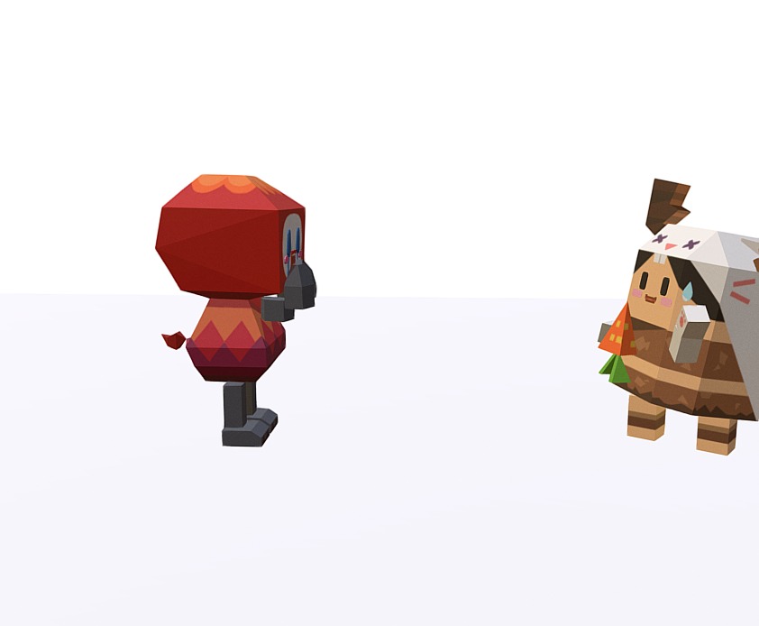 Cubie Adventure - TABBY & LULU - 3D model by unit5 [ddde974] - Sketchfab