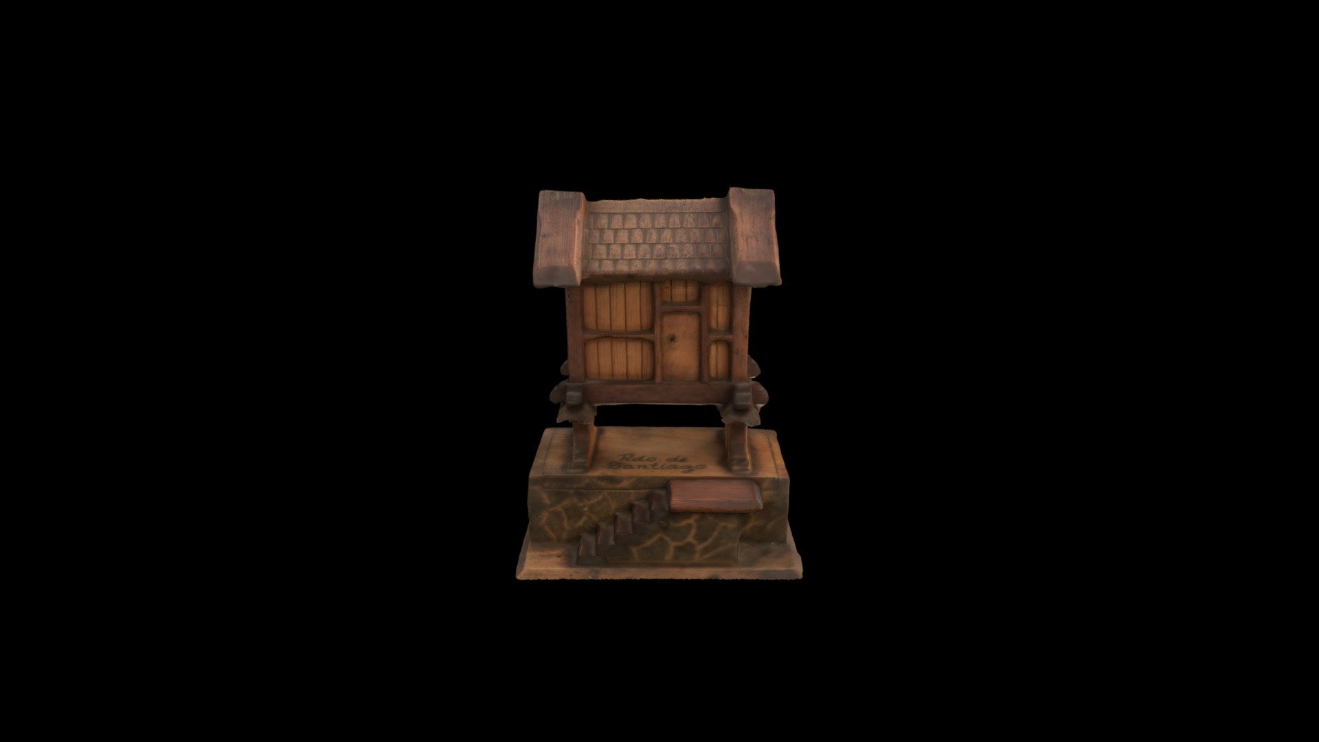 wood house figure photoscaned (lq) - Download Free 3D model by saibot ...