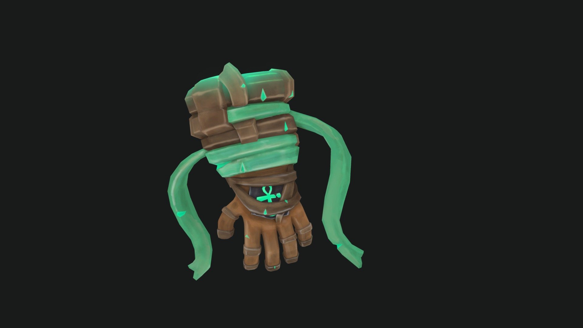 Anubis' Shadow Gauntlet - 3D model by karinapuppin [dddfec6] - Sketchfab