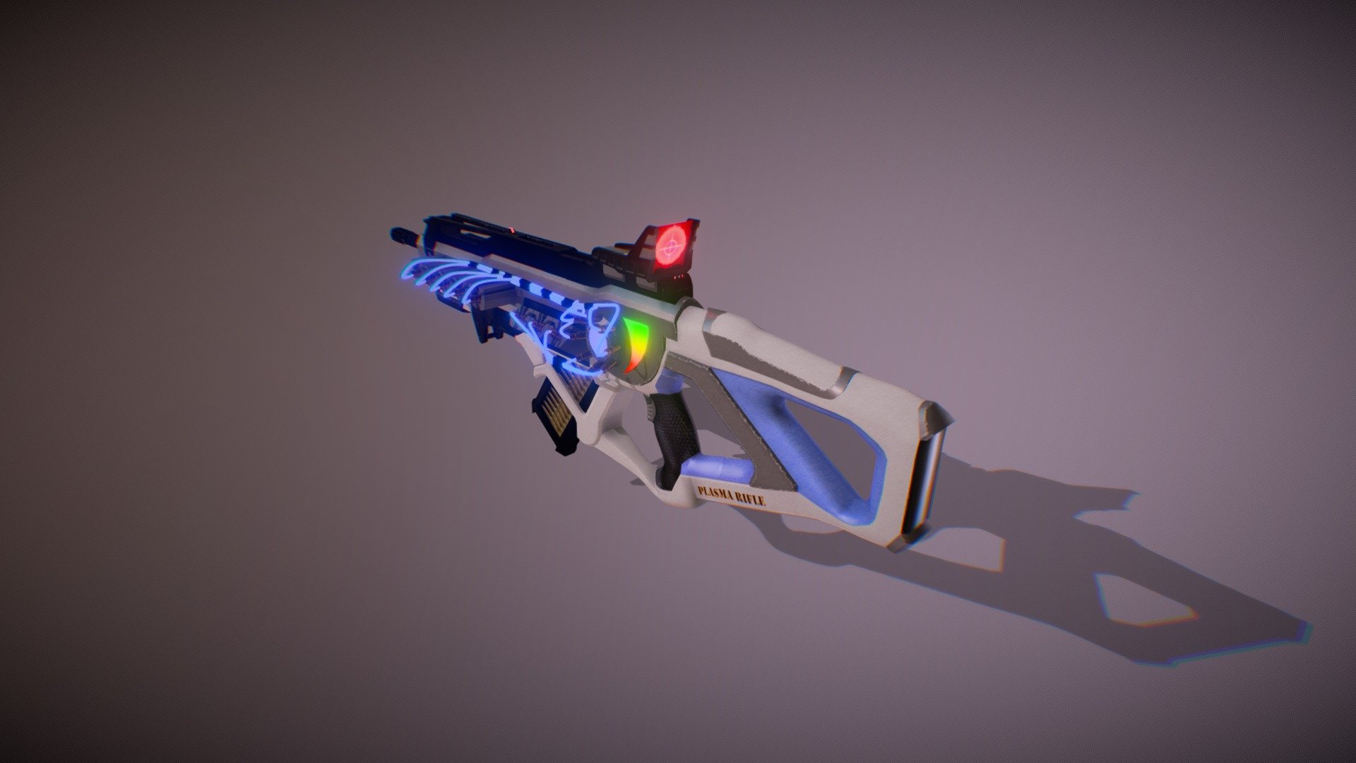 PLASMA RIFLE v1 - 3D model by RamG.XR [dde0332] - Sketchfab