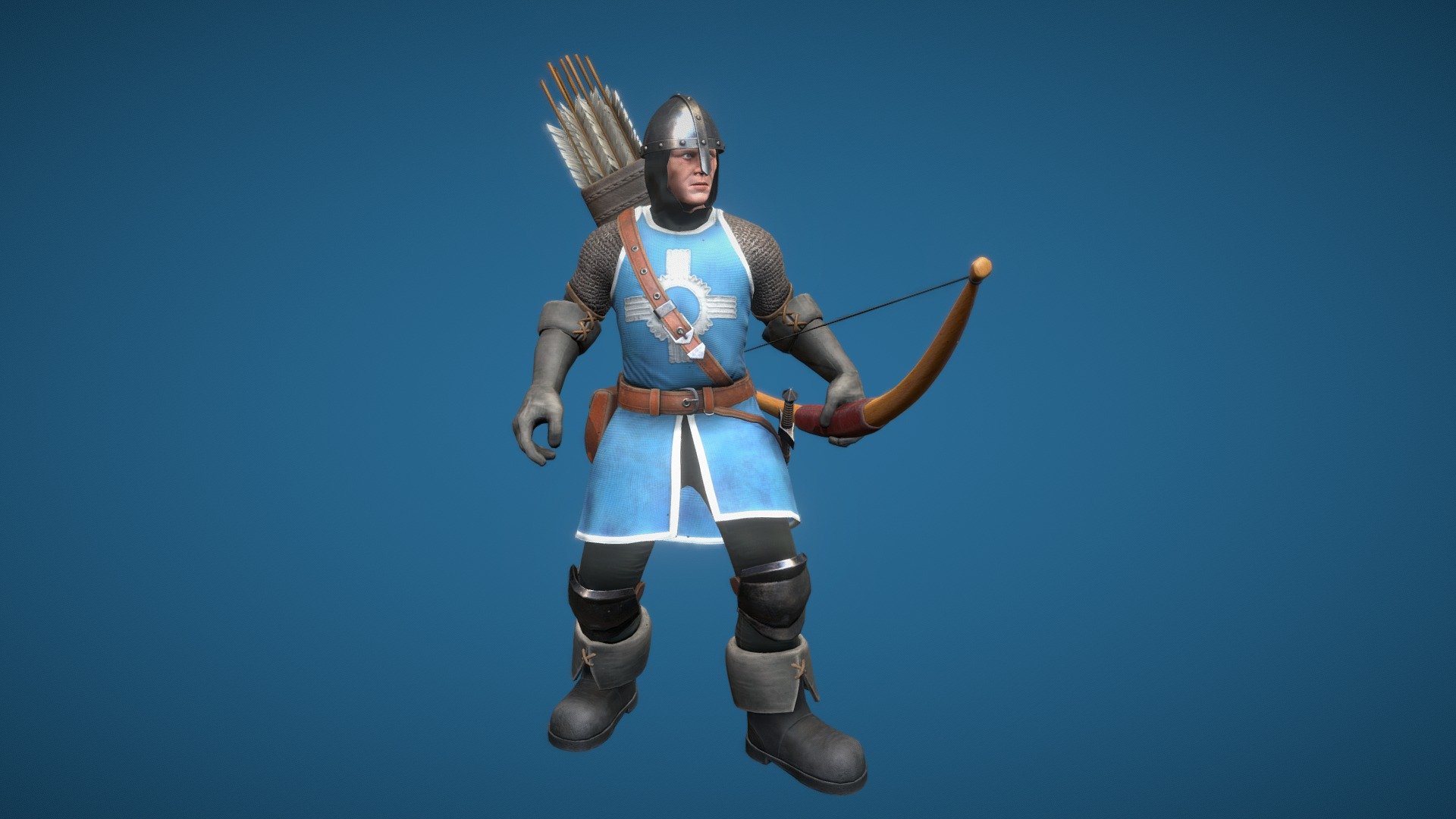 Archer - Buy Royalty Free 3D model by Aartee [dde1e68] - Sketchfab Store