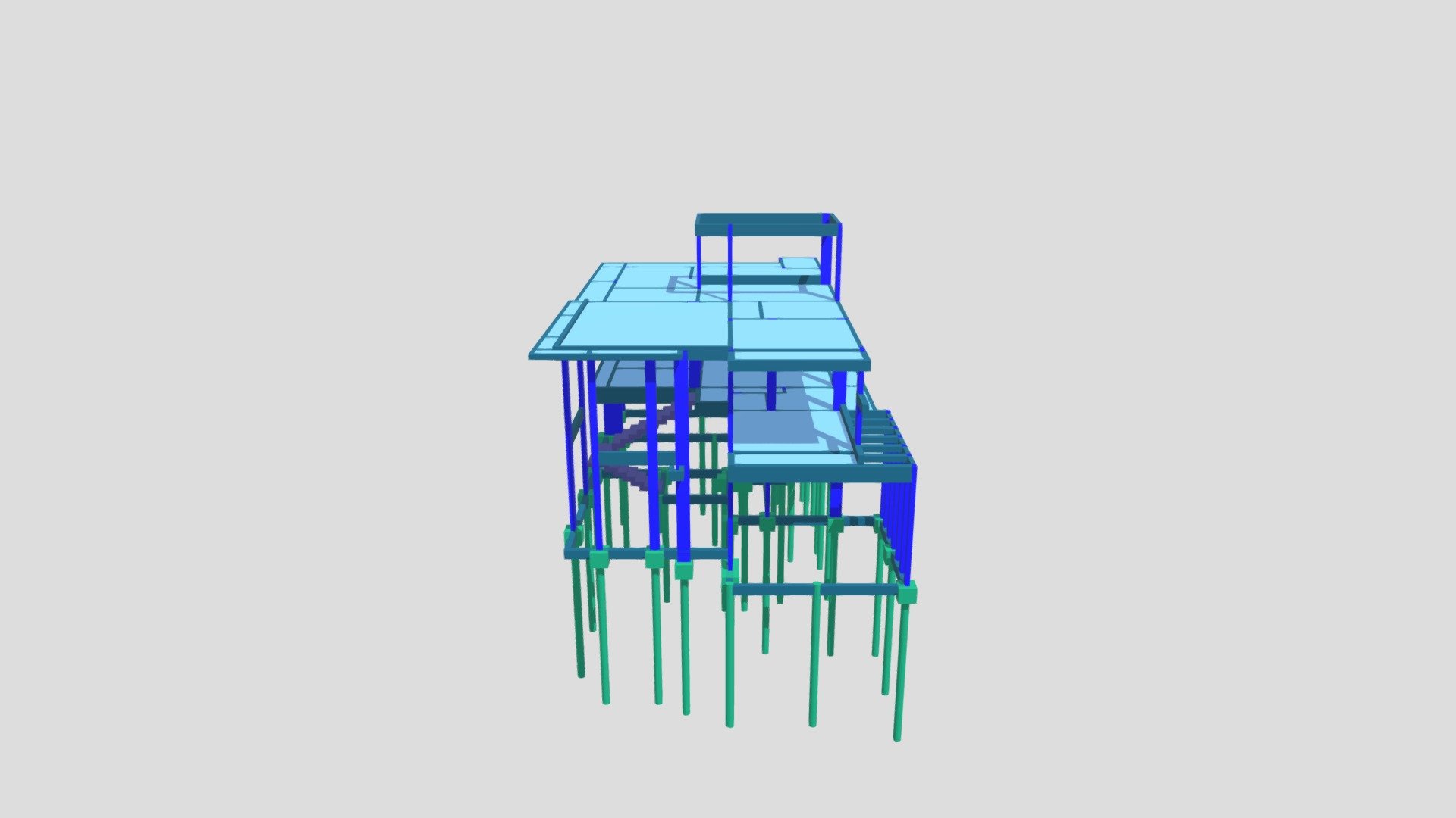 Arthur E Bianca - Modelo Estrutural 3D - R0 - Download Free 3D model by ...