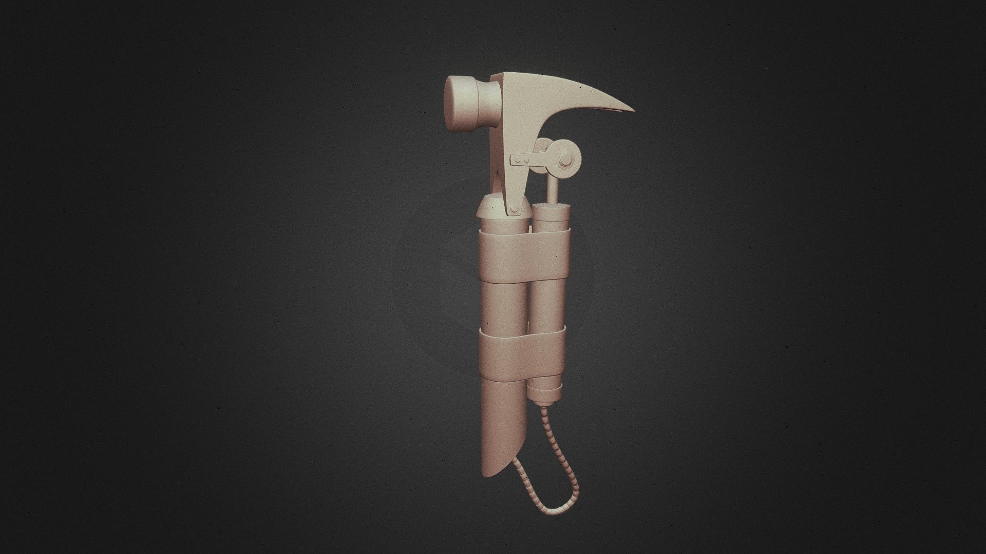 El Martillo Homero - Homer Hammer - Download Free 3D model by Brian ...