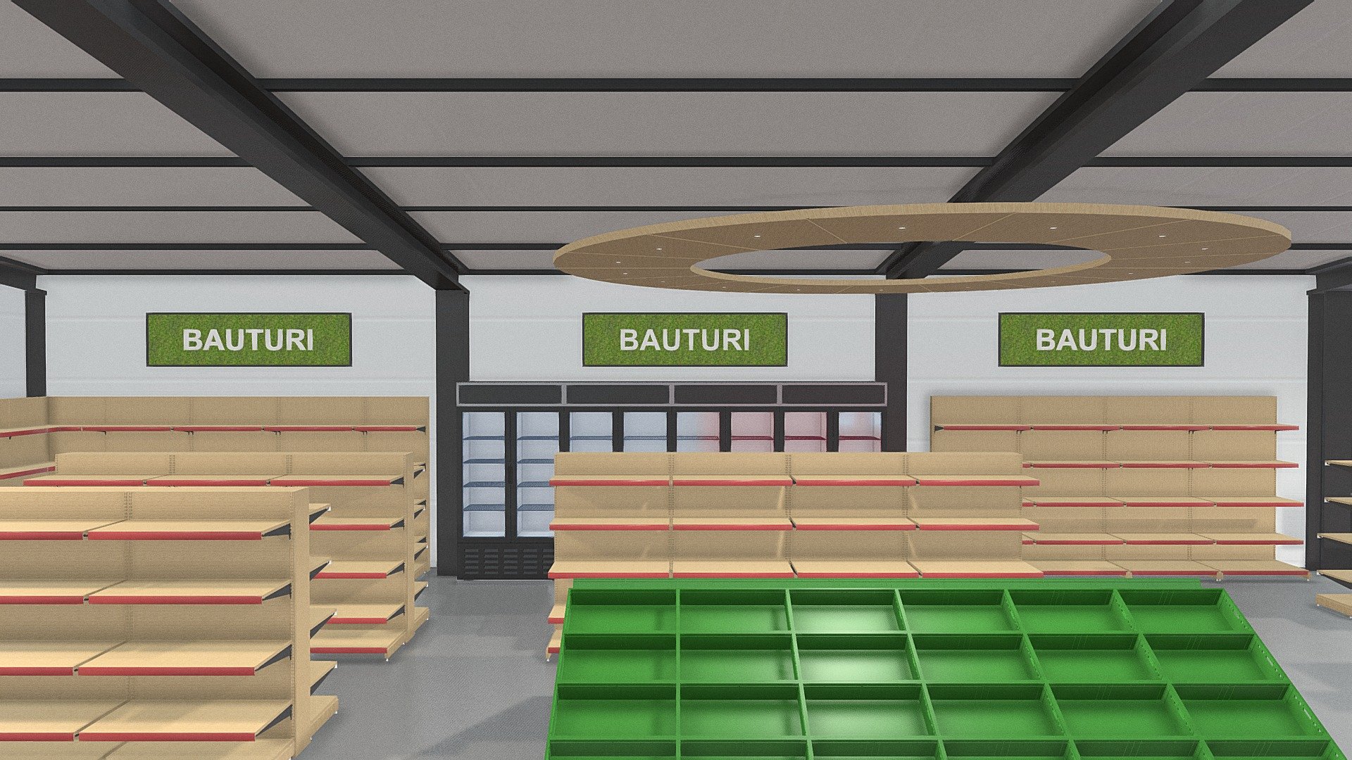 Randare spațiu comercial: Anastaflor - 3D model by Patrudoizero Design ...