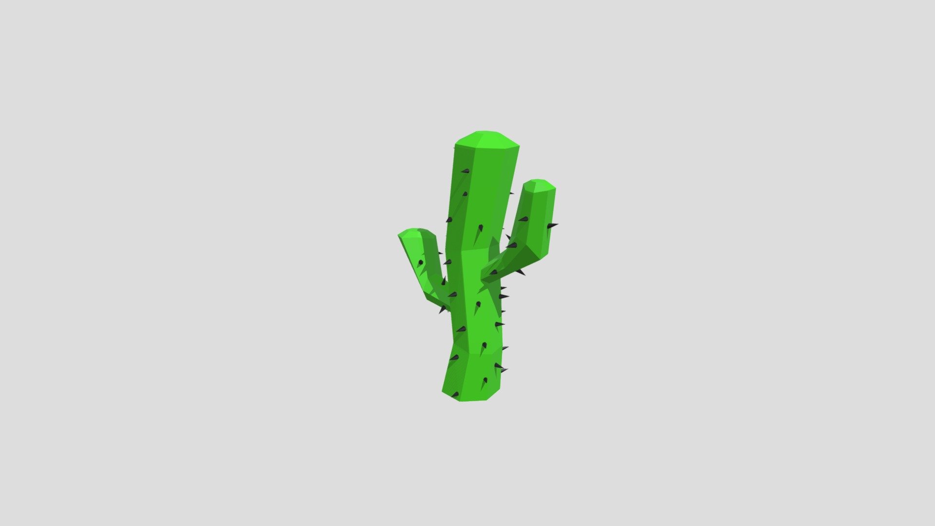 Low Poly Cactus - 3D model by pepsispaghet (@emran.babrakzai) [dde4b44 ...