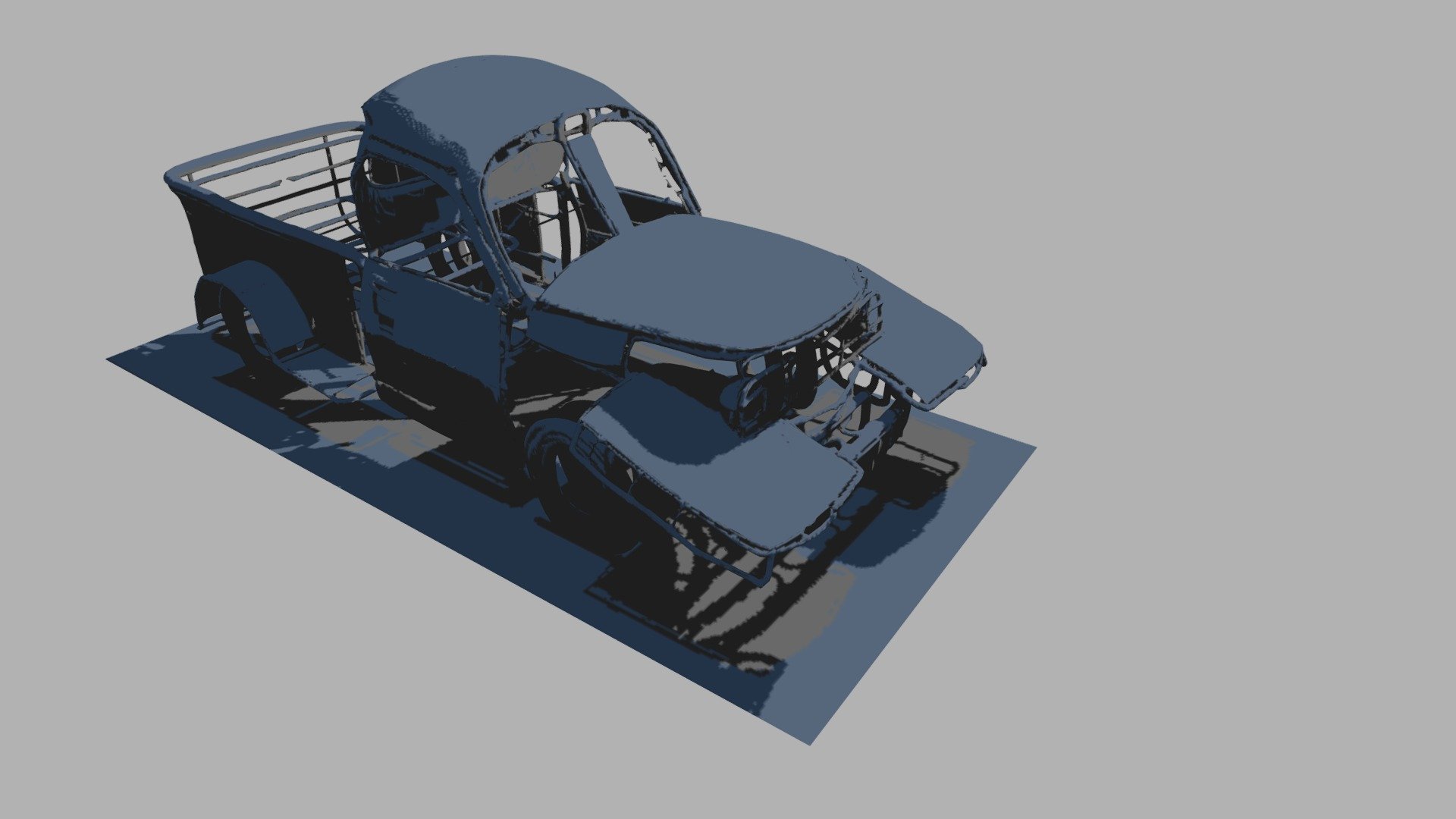 Car sketch 01 - 3D model by Fuad Quaderi (@se7en_ke7in) [dde5465 ...