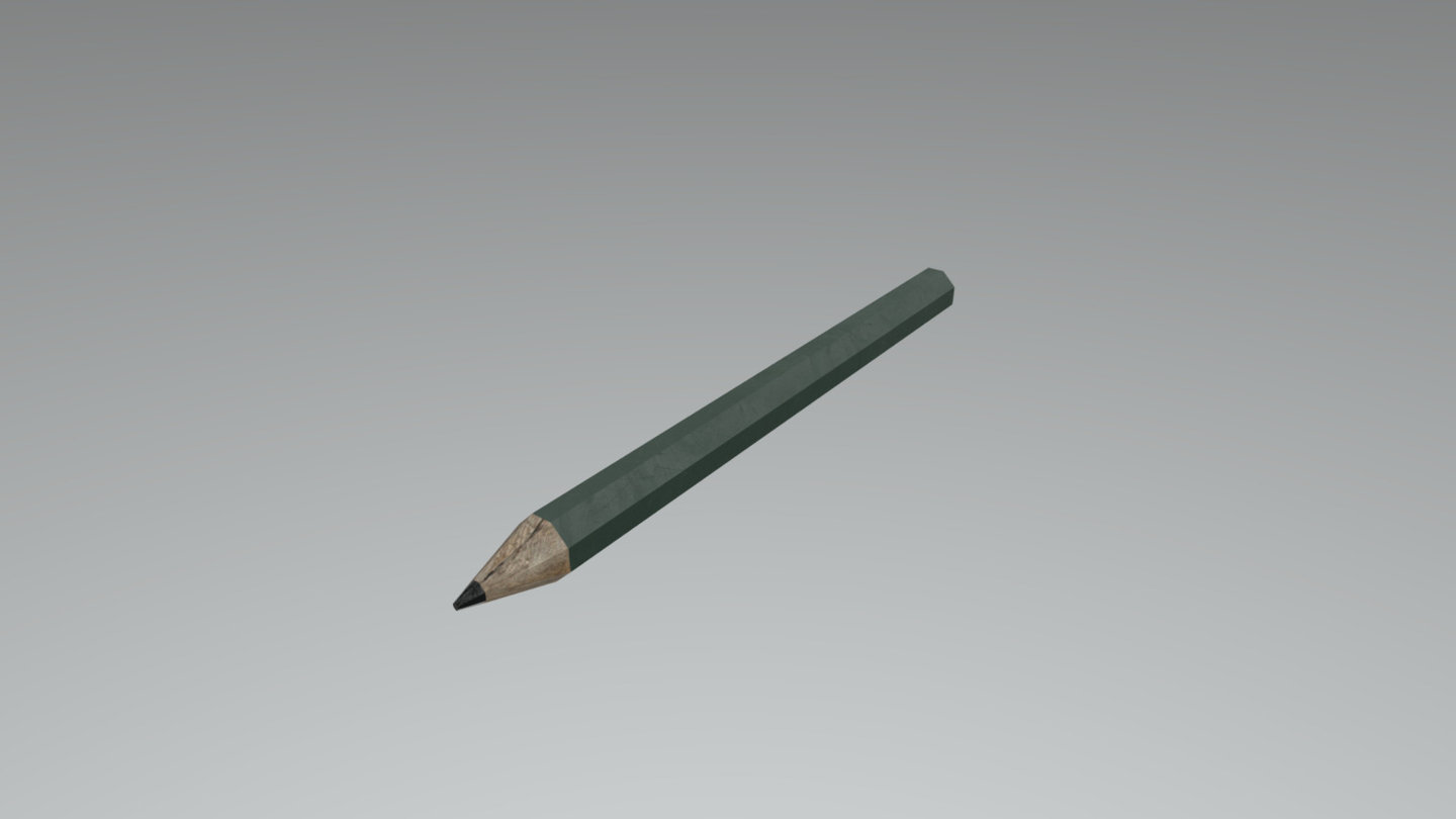 Pen (low poly) - 3D model by L. Wolf (@green_qu33n) [dde6460] - Sketchfab