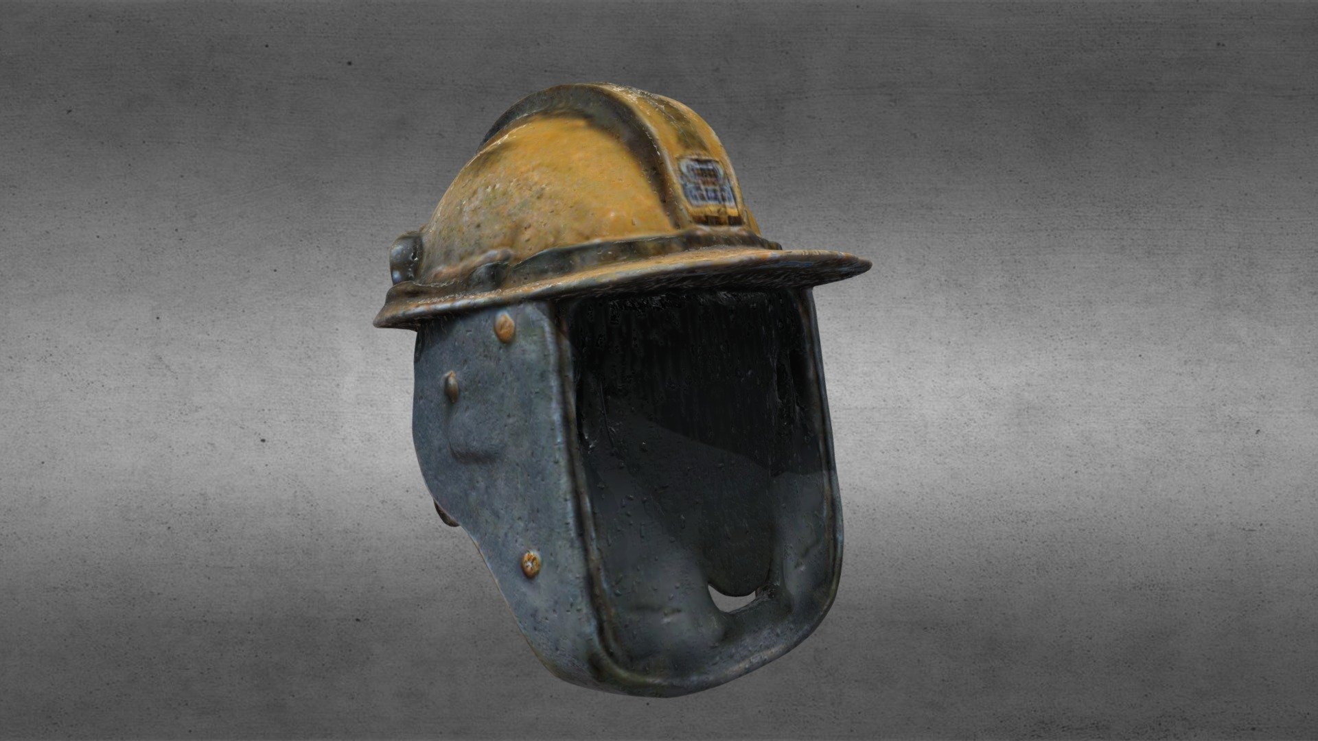 postapocalyptic helmet - Download Free 3D model by vicente betoret ...