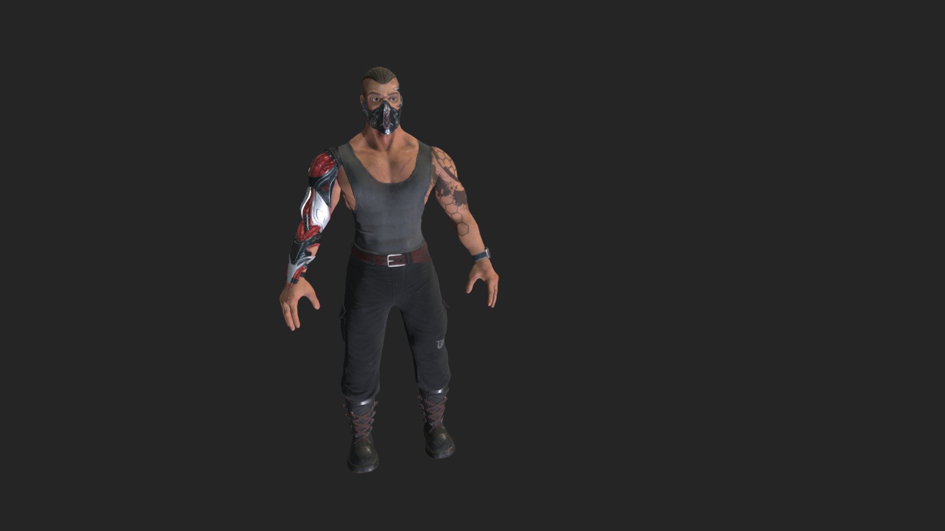 Cyberguy - 3D model by Anna Gould (@annagould) [dde74a1] - Sketchfab