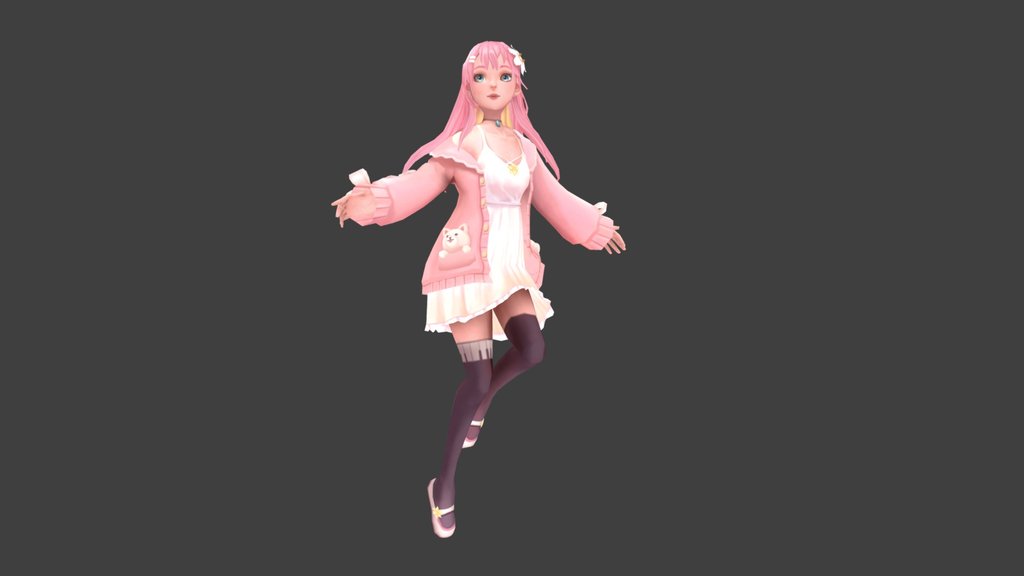 vtuber - A 3D model collection by evelatt4 - Sketchfab