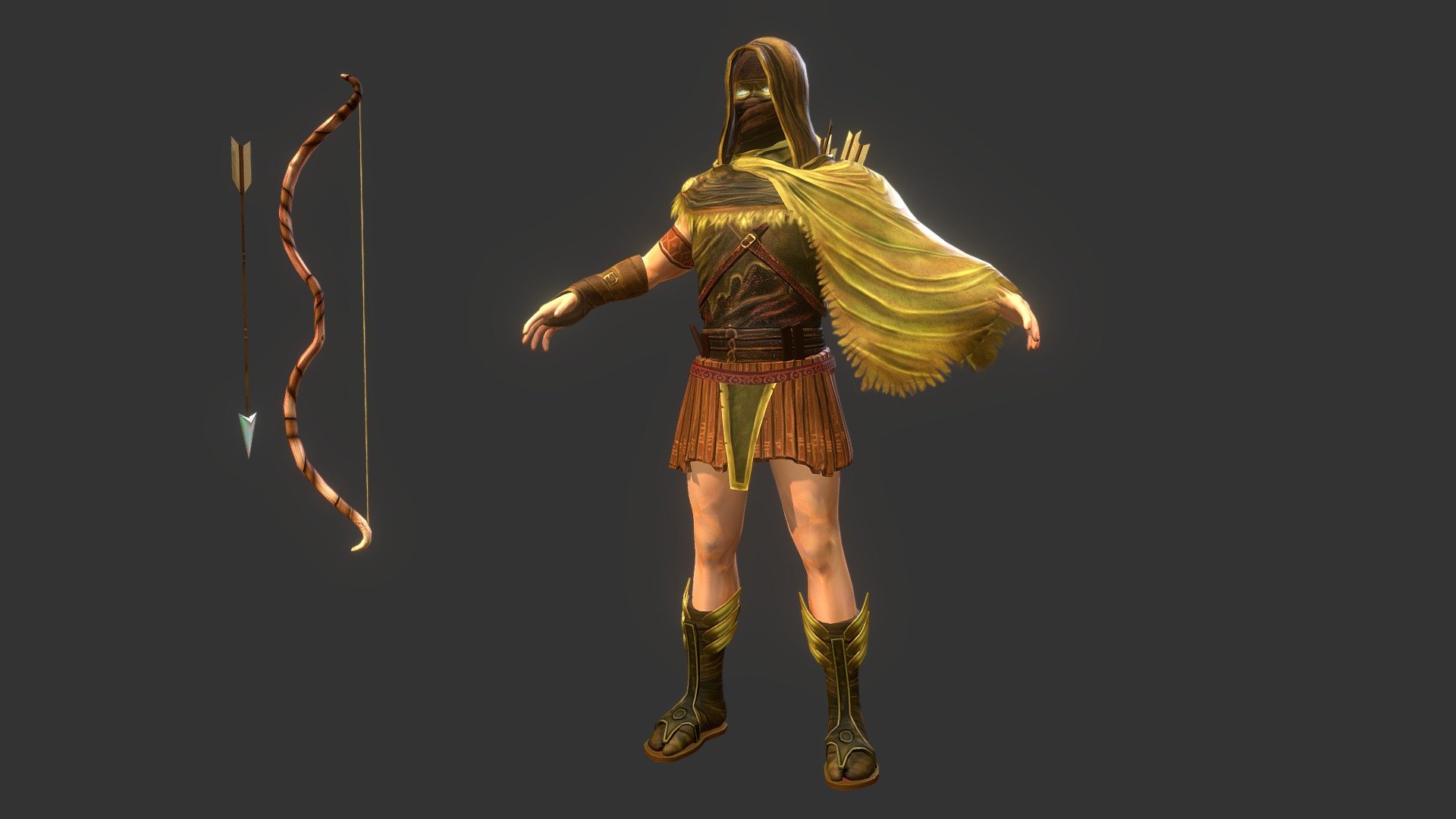 Archer - Buy Royalty Free 3D model by Spuke Animation (@spukeanimation ...
