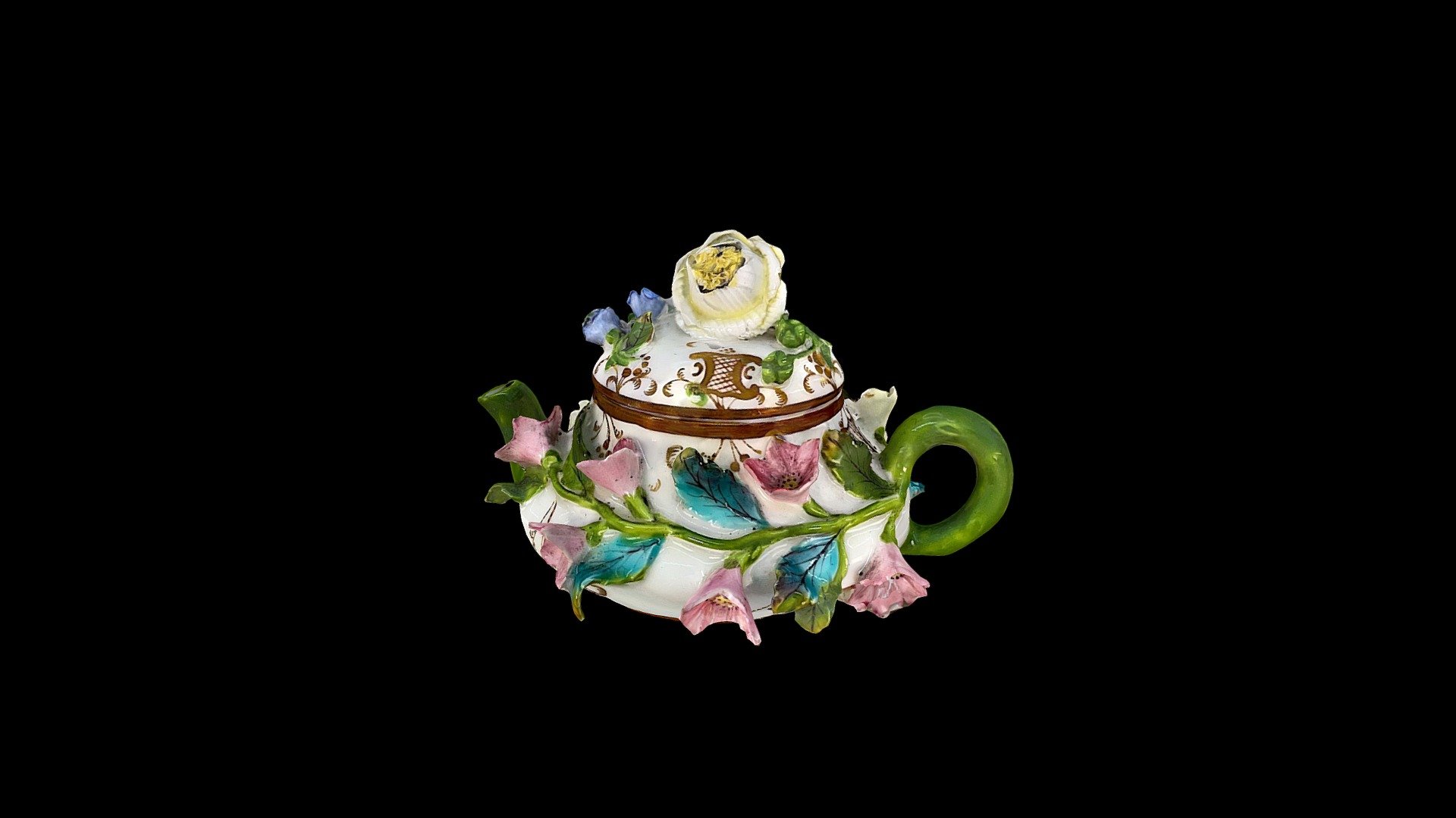 Teapot - 3D model by Queen Victoria Museum and Art Gallery (QVMAG ...