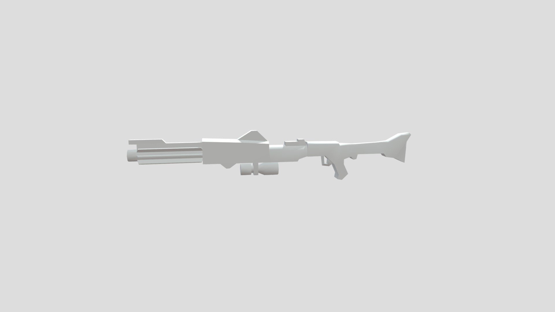Battlefront II Clone Rifle - Download Free 3D model by e (@hreir17 ...