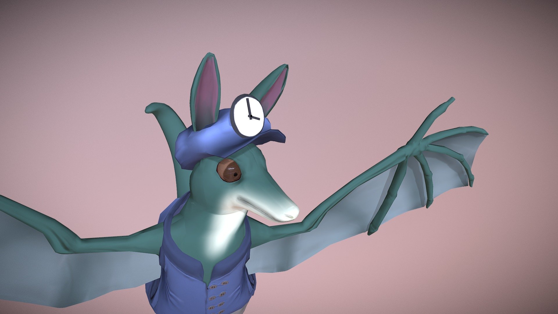 Marcel Character Model - 3D model by Sabrina Almeida (@FoxHead ...