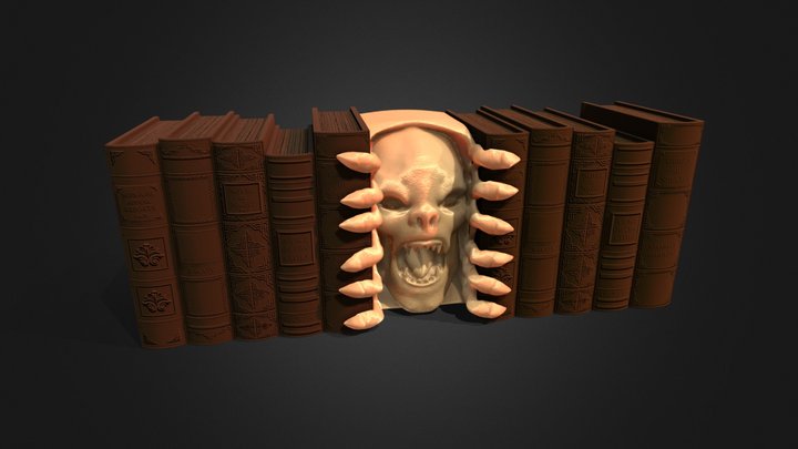 Bookends 3D models - Sketchfab