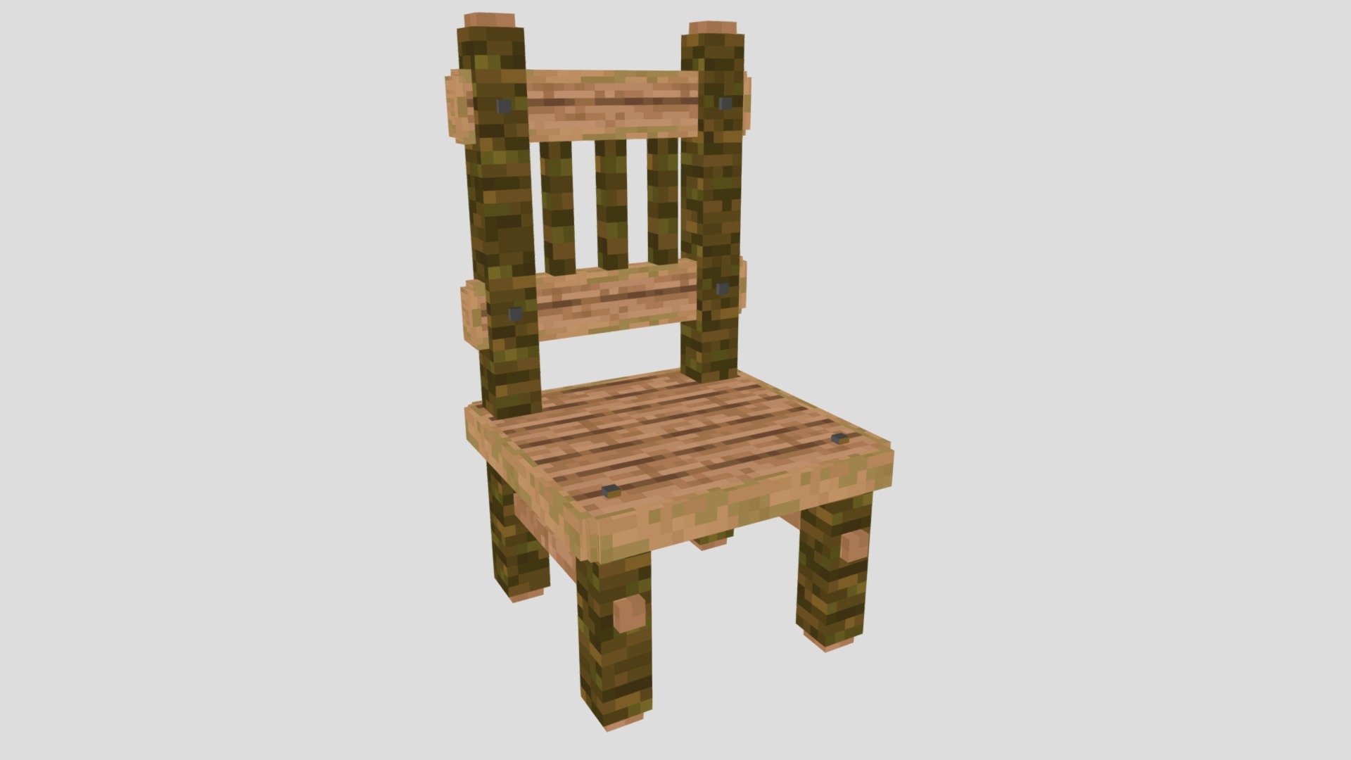 Jungle Log Chair - 3D model by TashaMari [ddec99e] - Sketchfab
