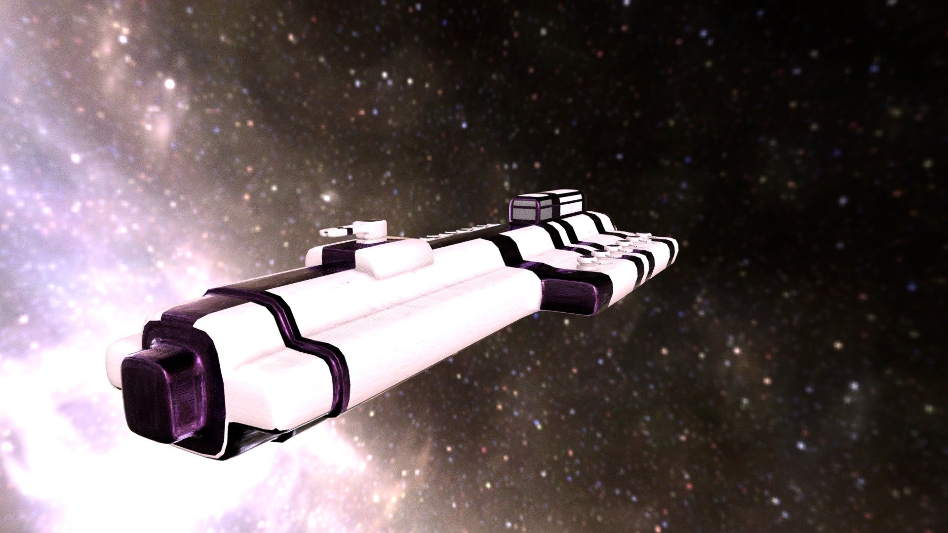 Custom 3d Spaceship - Download Free 3D model by Yanez Designs (@Yanez ...